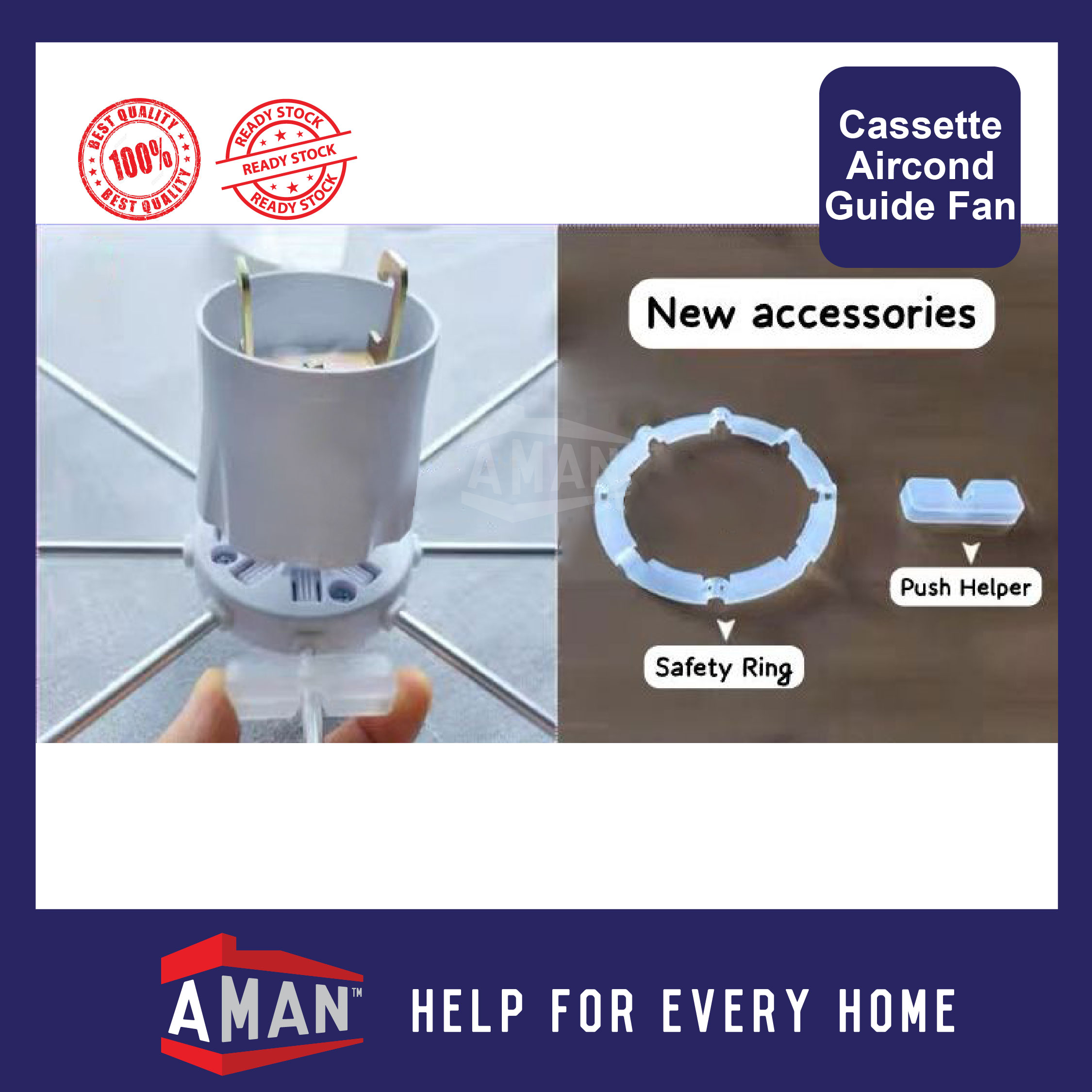 Aircon Guide Fan Central Aircond Wind Guide Fan Aircon Fan Cassette Fan ...