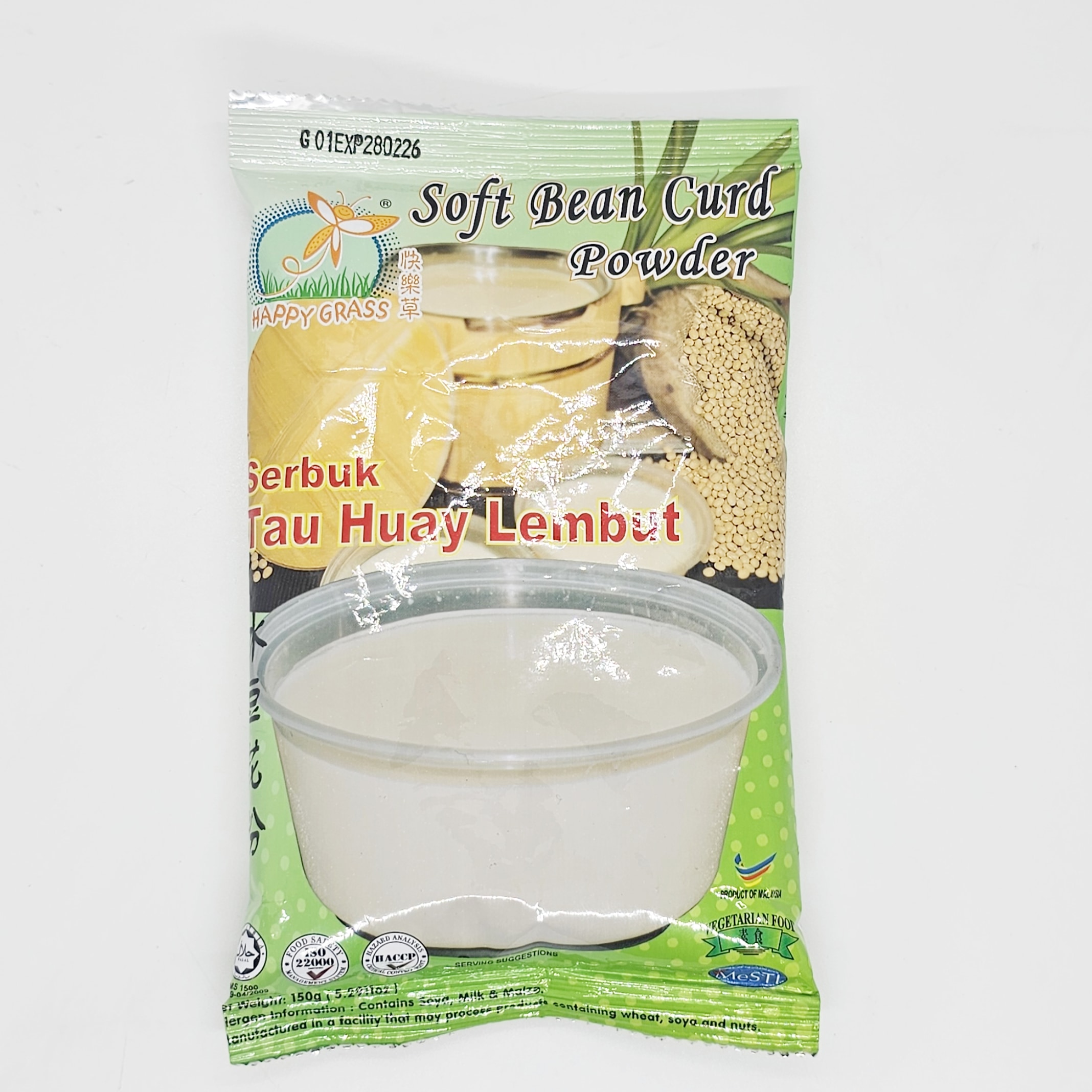 Coconut Jelly Powder (225g HALAL) Serbuk Jeli Kelapa / 椰子果冻粉 Soya Bean ...