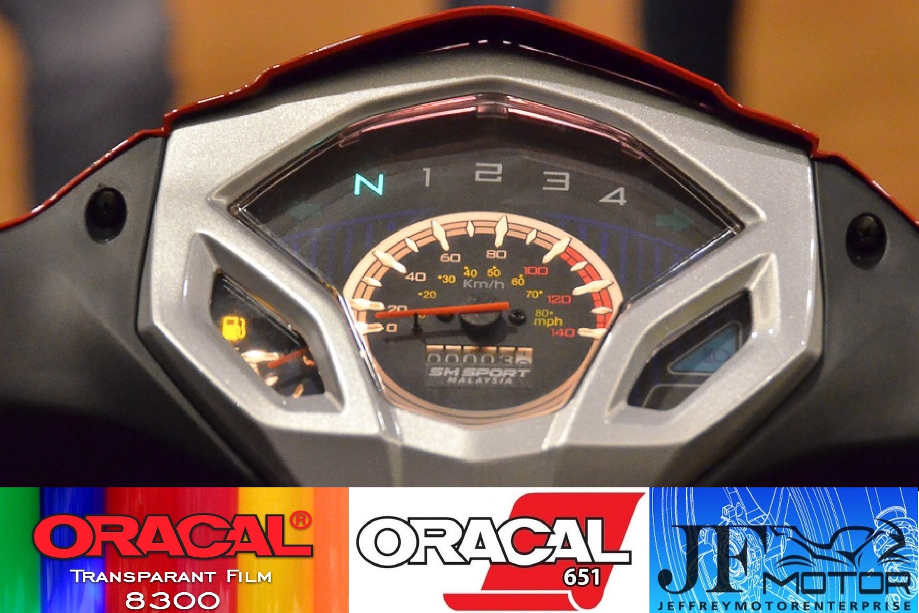 SYM SM Sport 110R Meter Tinted Sticker Meter SM sport110R | Shopee Malaysia