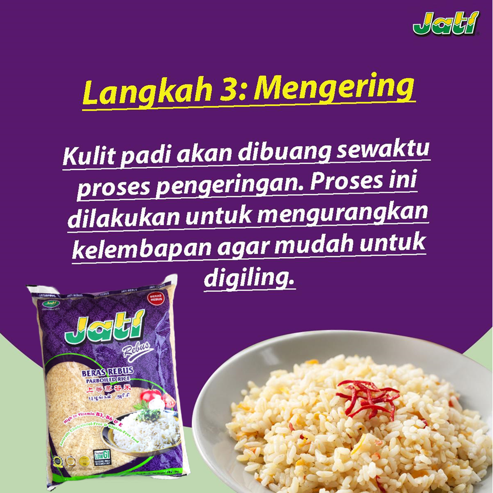 Jati Rebus Parboiled Rice 5kg | Shopee Malaysia