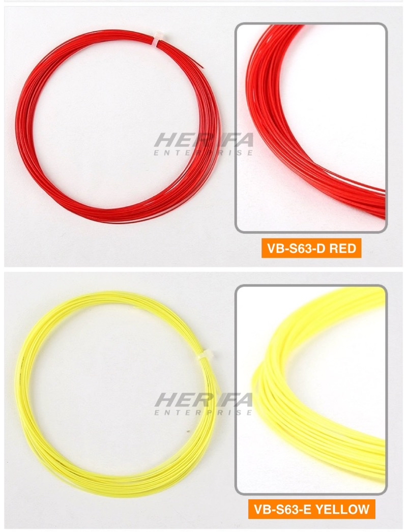 VICTOR VBS-63 Badminton String 100%ORIGINAL Made in Japan 7colour Tali ...