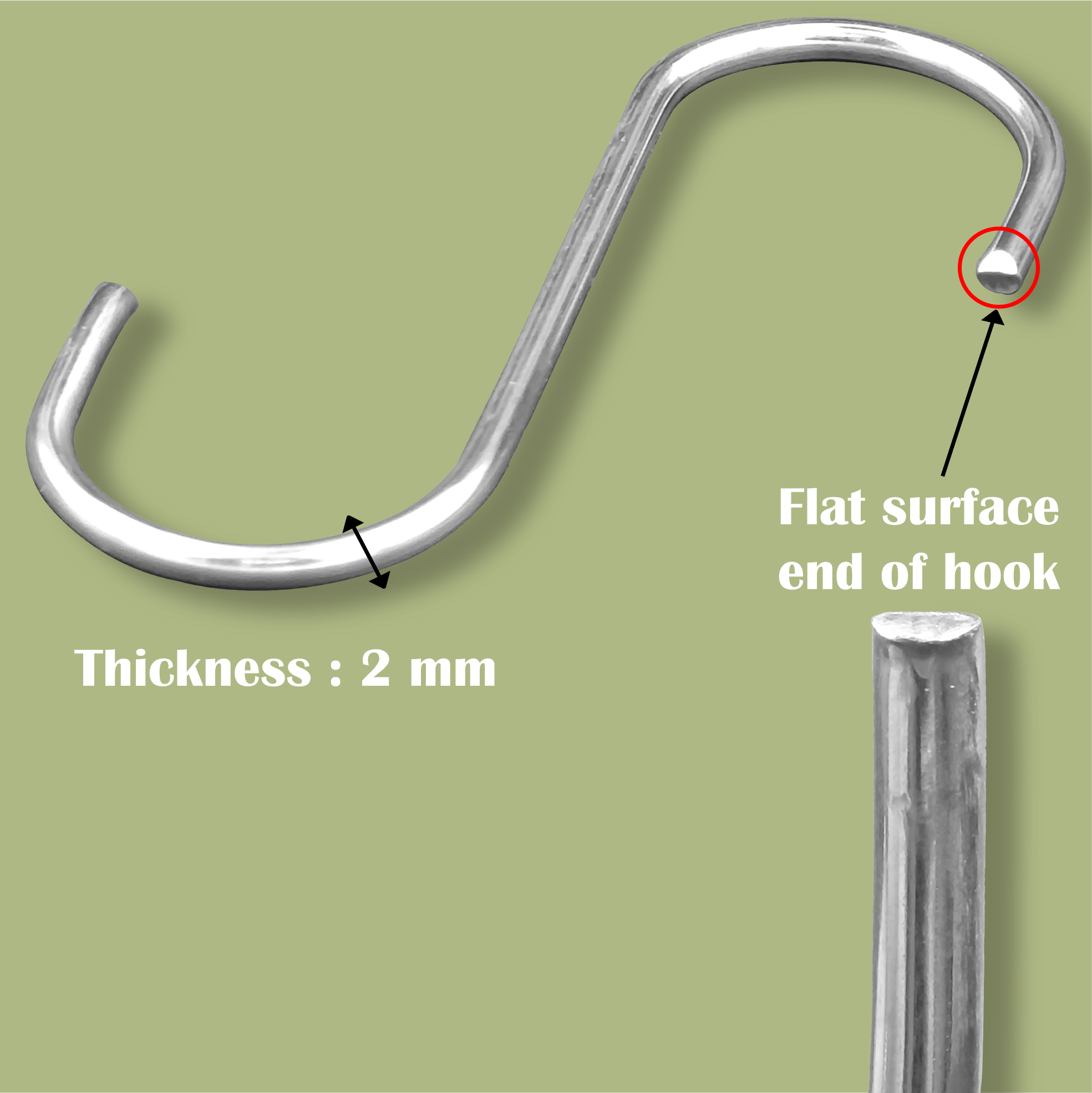 JME[ReadyStocK] S Hook / S Shape Hook / Pengantung S / Penyangkut S / S ...