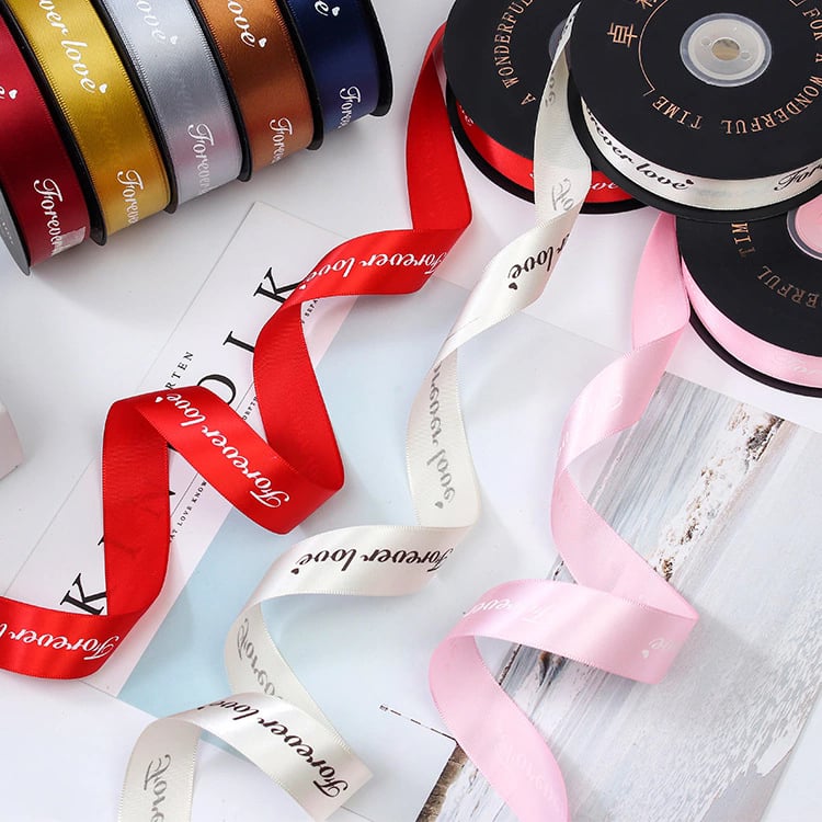 (Just For You) Ribbon Gift Packaging Wedding Decoration Handmade Flower ...