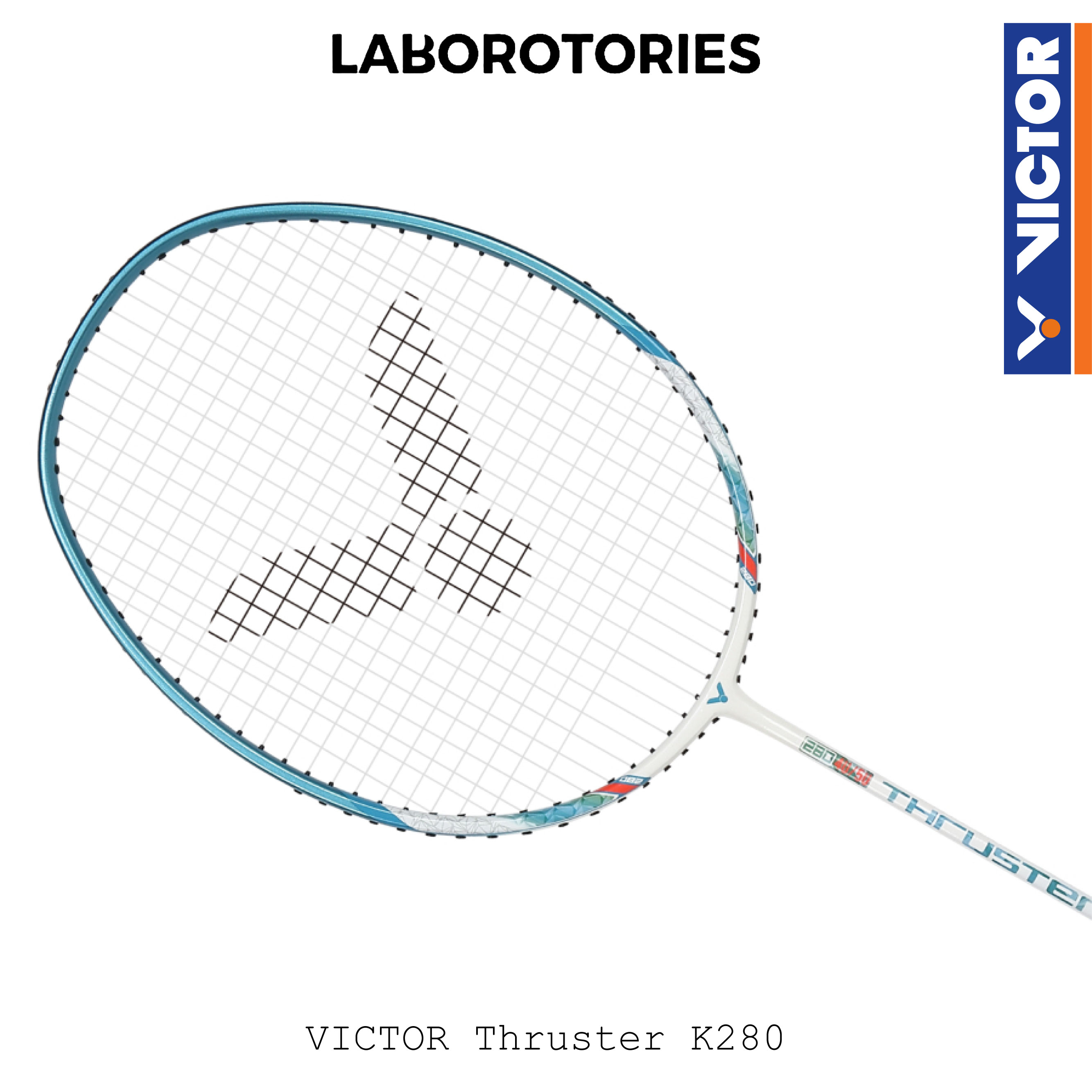 [LABOROTORIES] VICTOR Thruster K 280 Badminton Racket TK-280 (free bag ...