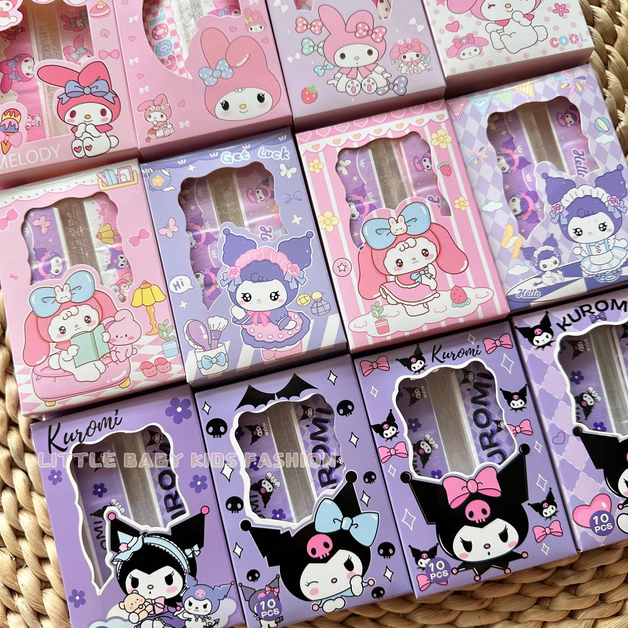 Little Baby Sanrio Waterproof Plaster Kuromi Melody Pochacco Cinnamoroll Cute Cartoon Adhesive ...