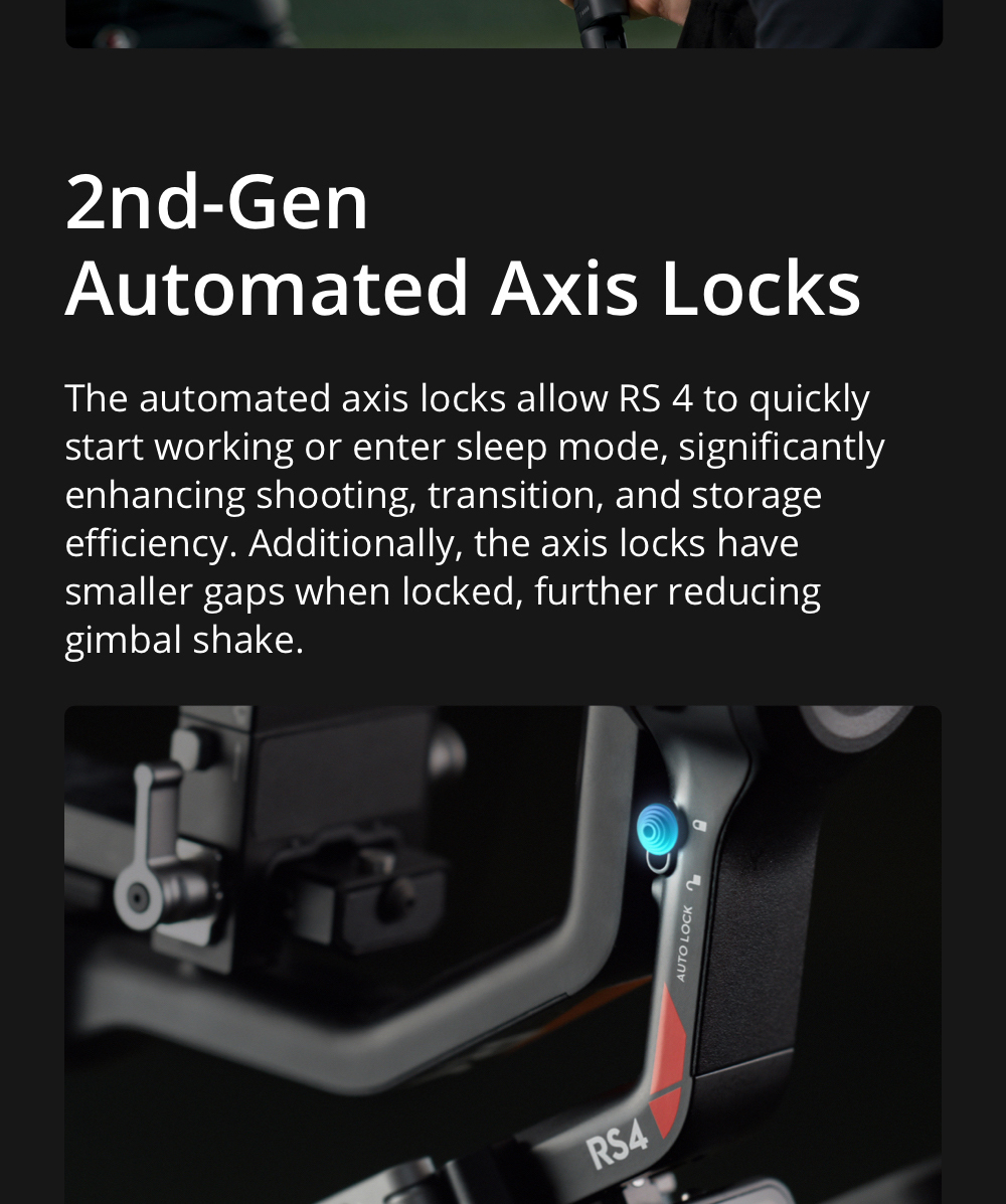 DJI RS 4 - Gimbal Stabilizer | 2nd-Gen Native Vertical Shooting ...