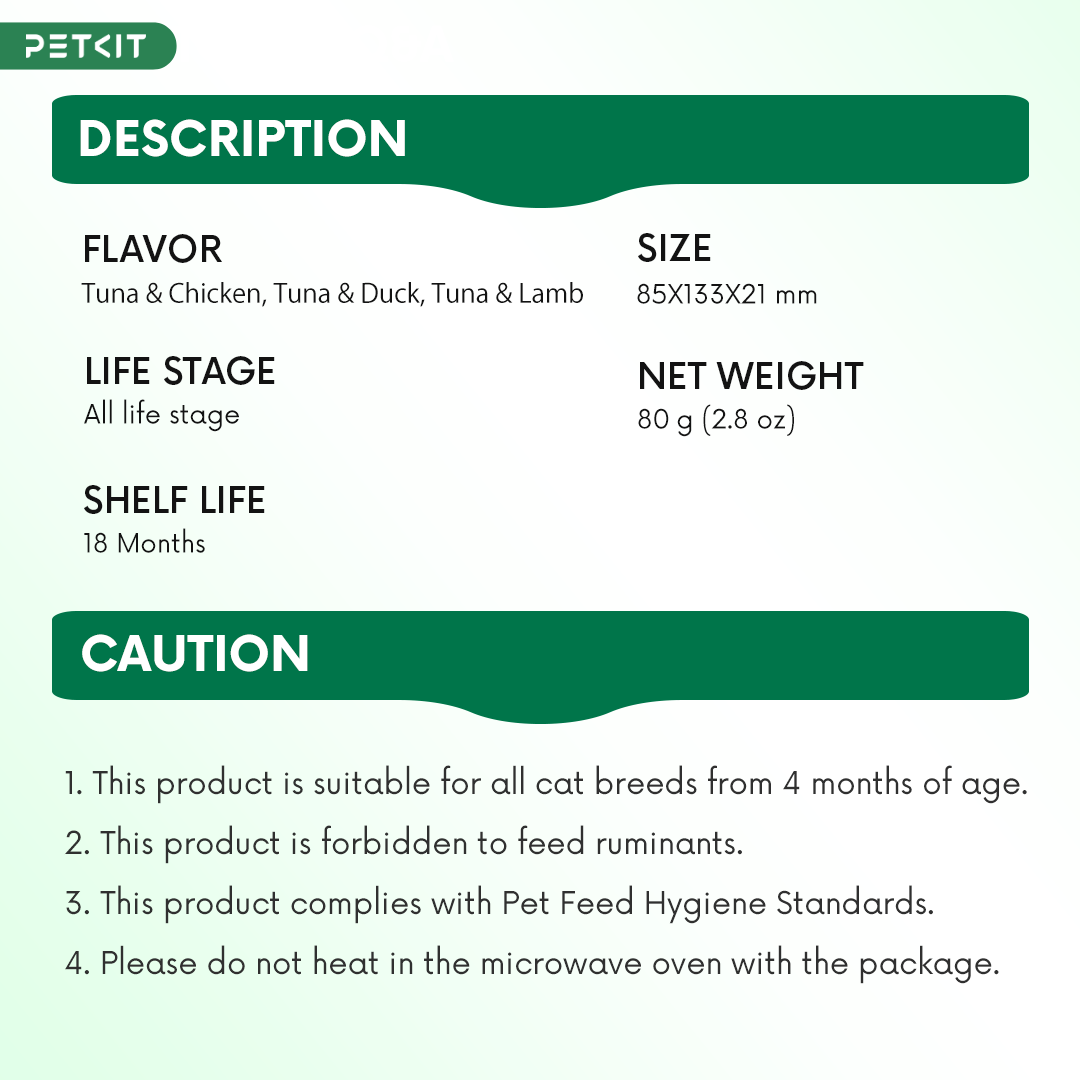 FOOD CHAIN Complete & Balanced Cat Wet Food Pouch | Shopee Malaysia