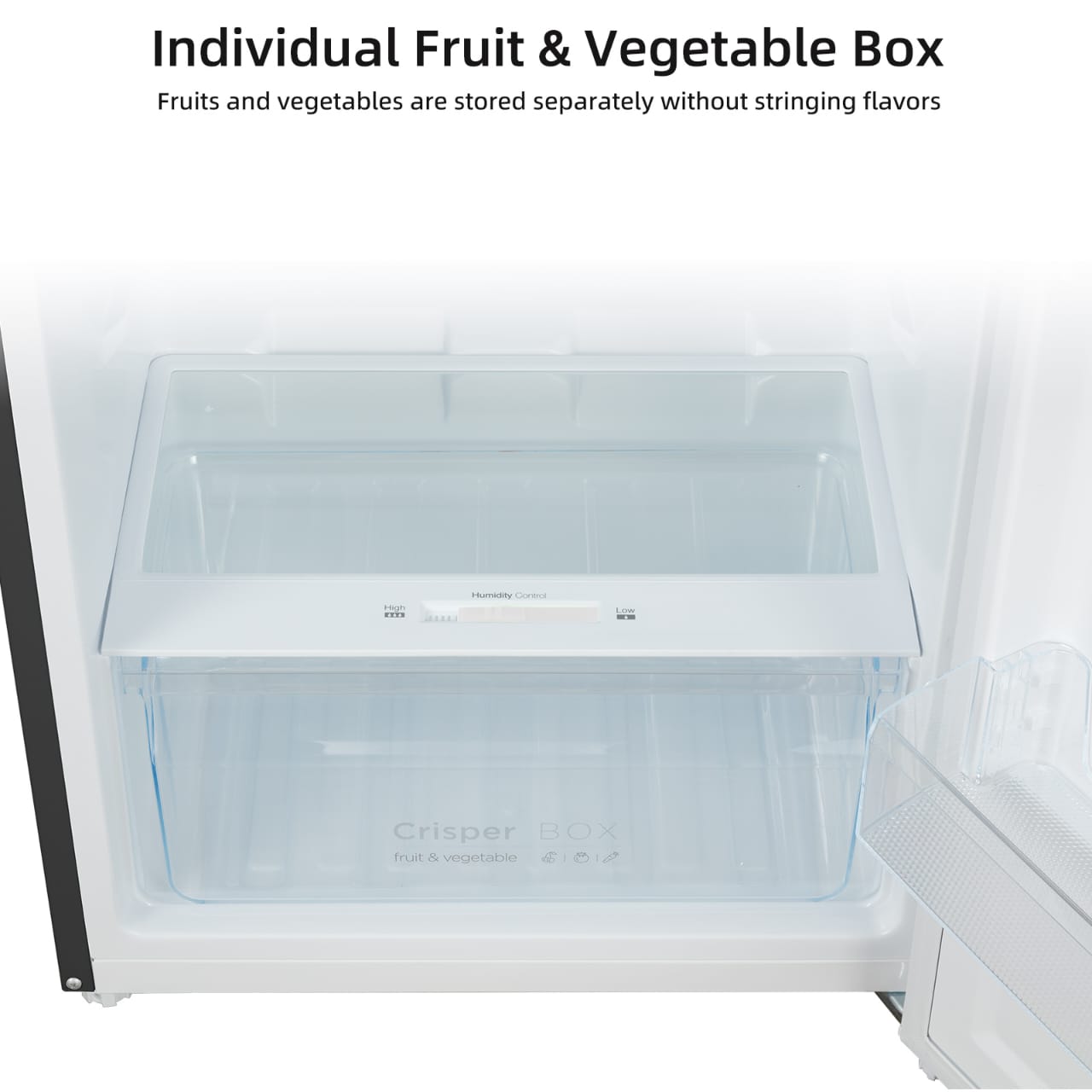 CHIQ 318L 2 Door Top Freezer Inverter Refrigerator Fridge Peti Sejuk ...