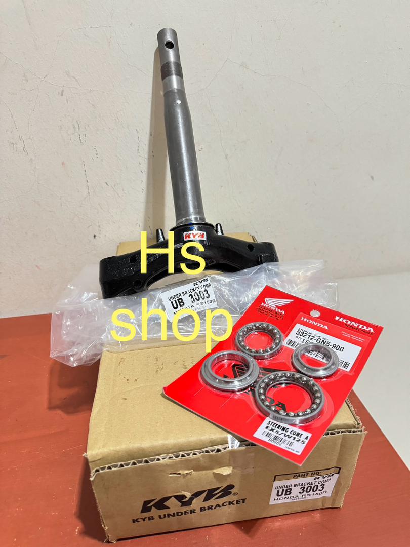 RS150 RS150R RSX 100 RS V1 V2 REPSOL ORIGINAL KYB UNDER BRACKET FORK T STEERING STEM DGN RS150 T ...