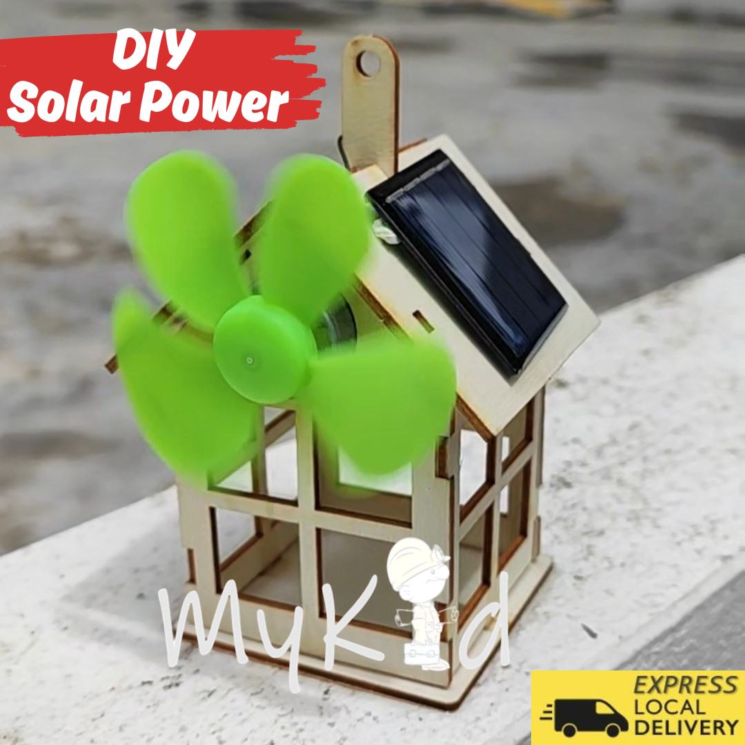 Projek RBT Kipas Solar KSSR Tahun 5 KSSM DIY Solar Fan Project 自制太阳能风扇 ...
