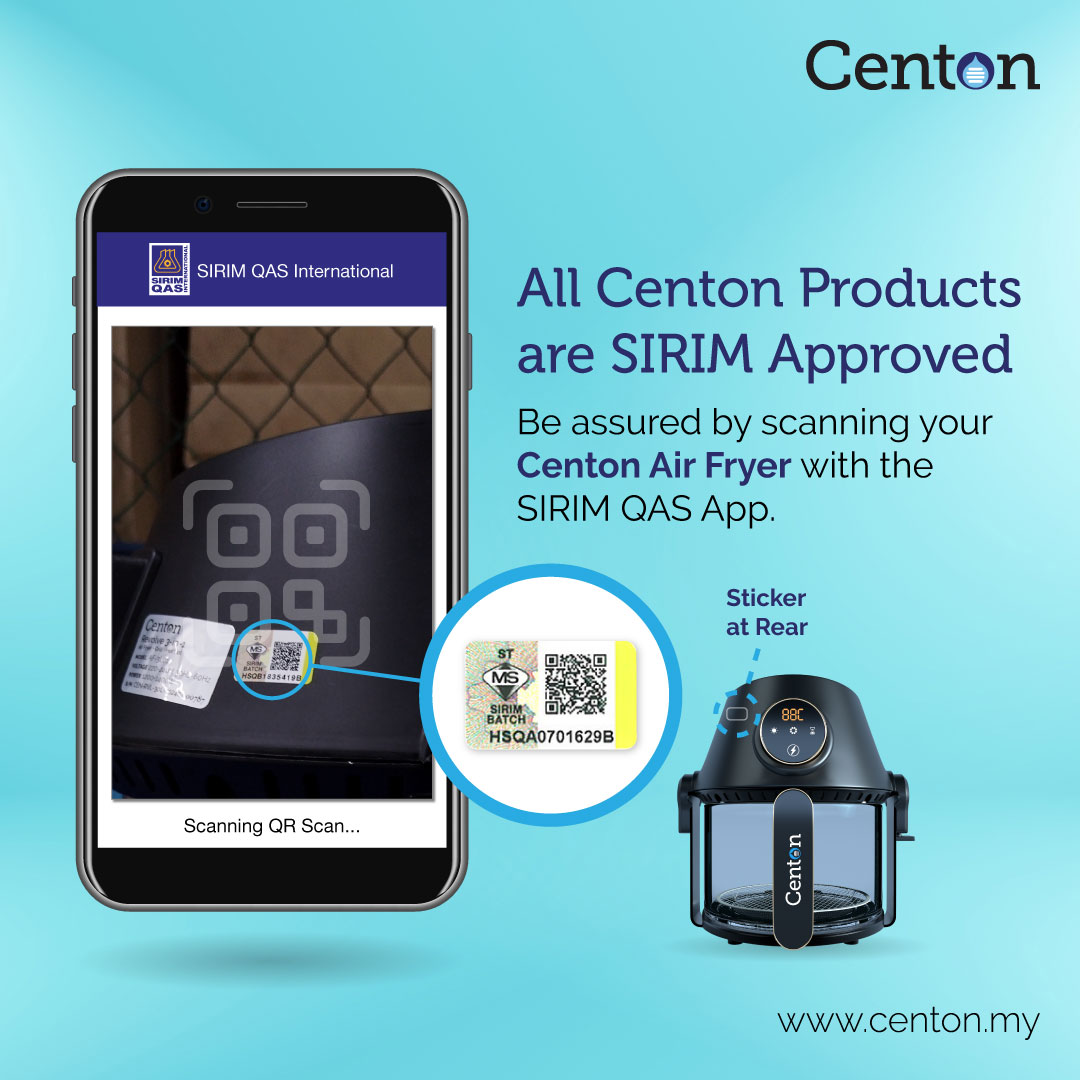 CENTON Revolve 3-in-1 Digital Air Fryer · Grill · Hot Pot* (3.0 Litres ...