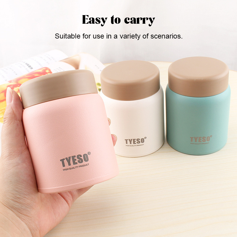 Thermos Food Jar Stainless Steel Thermal Insulator Food Jar Stewed Pot ...