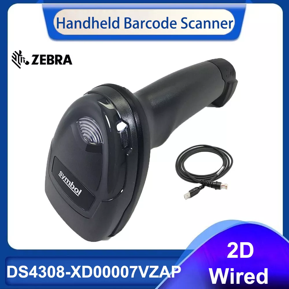 Zebra Symbol DS4308-HD Omni-Directional Extreme Density 1D/2D Handheld Barcode Scanner | Shopee ...