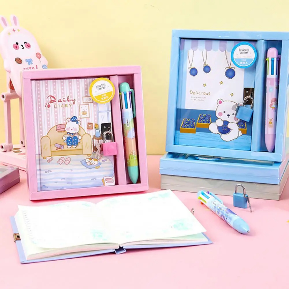 EZYLITTLES Kid Diary Notebook with Pen Handbook Children Book Journal ...