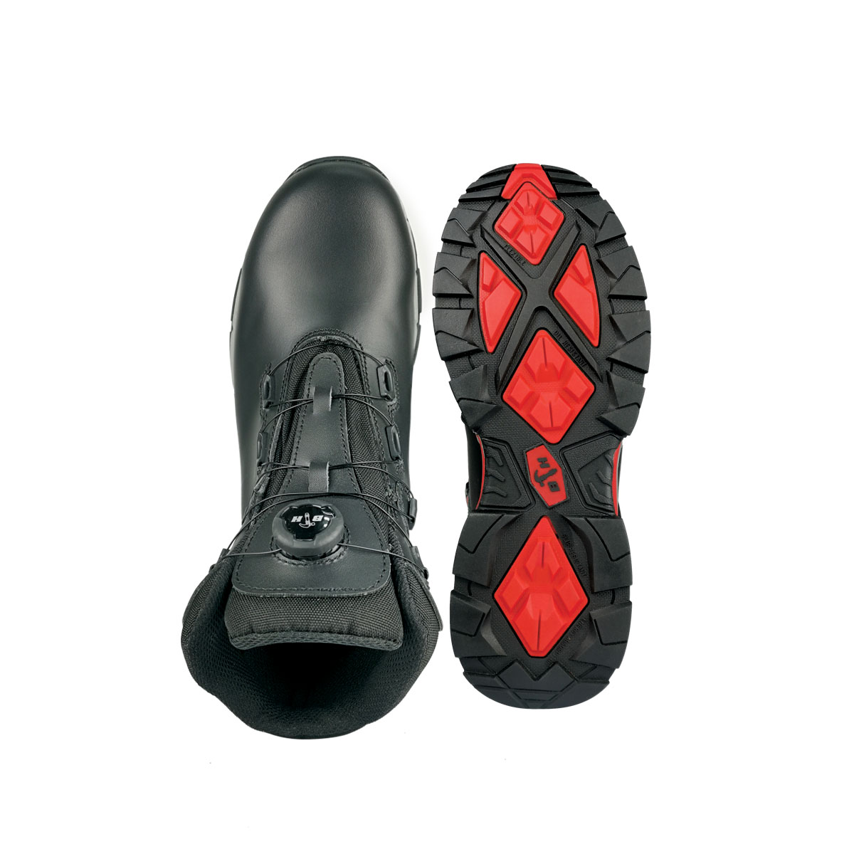 Black Hammer Pro Series Men Waterproof Mid Cut with Fastlock Safety ...