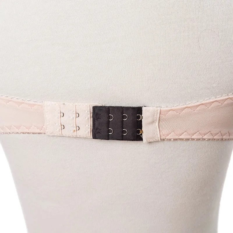 Bra Straps Extension 2 3 4 Hooks Penyambung bra Normal Elastic Bra hook ...