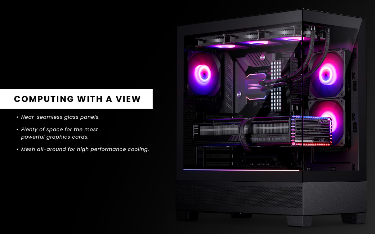 Phanteks XT View MID-TOWER ATX Case TG DRGB BLACK / WHITE | Shopee Malaysia
