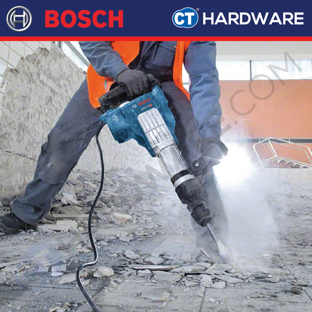 BOSCH 2607019050 SDS MAX FLAT CHISEL 400MM | FOR ROTARY HAMMER DRILLS ...