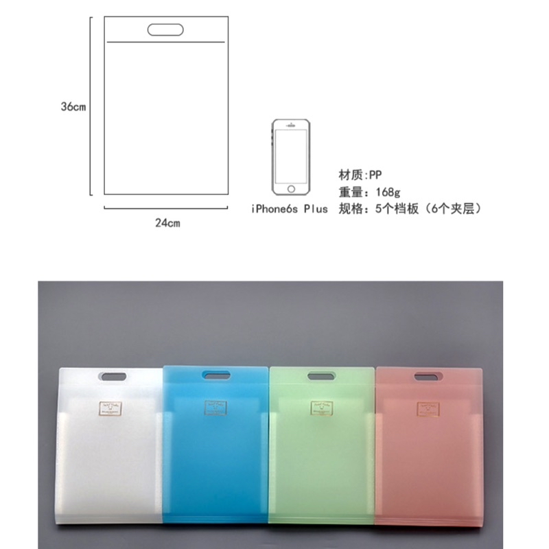 SNT File Folder Fail (FILE A4) Fail Folder 6 Pocket Vertical Waterproof ...