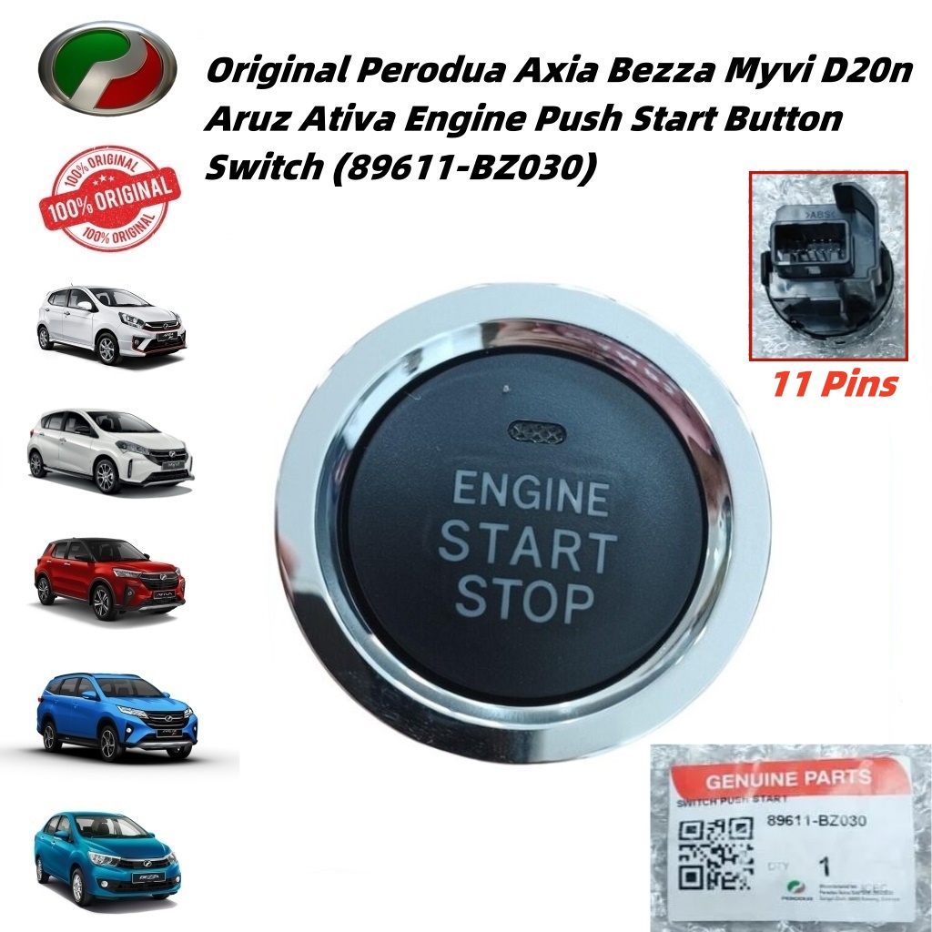 Original Perodua Axia 1.0cc, Bezza 1.0 1.3cc, Myvi D20n, Aruz, Ativa ...