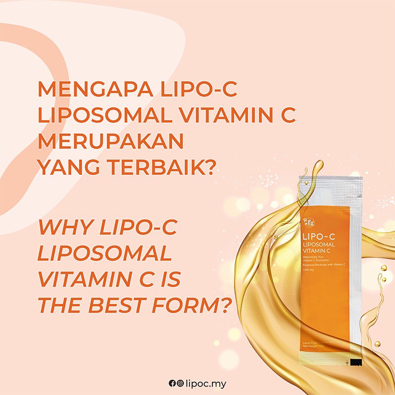 FG LIPO C Liposomal Vitamin C Botanical Drink Malaysia Non Soy Great Absorbtion Non Alcohol ...
