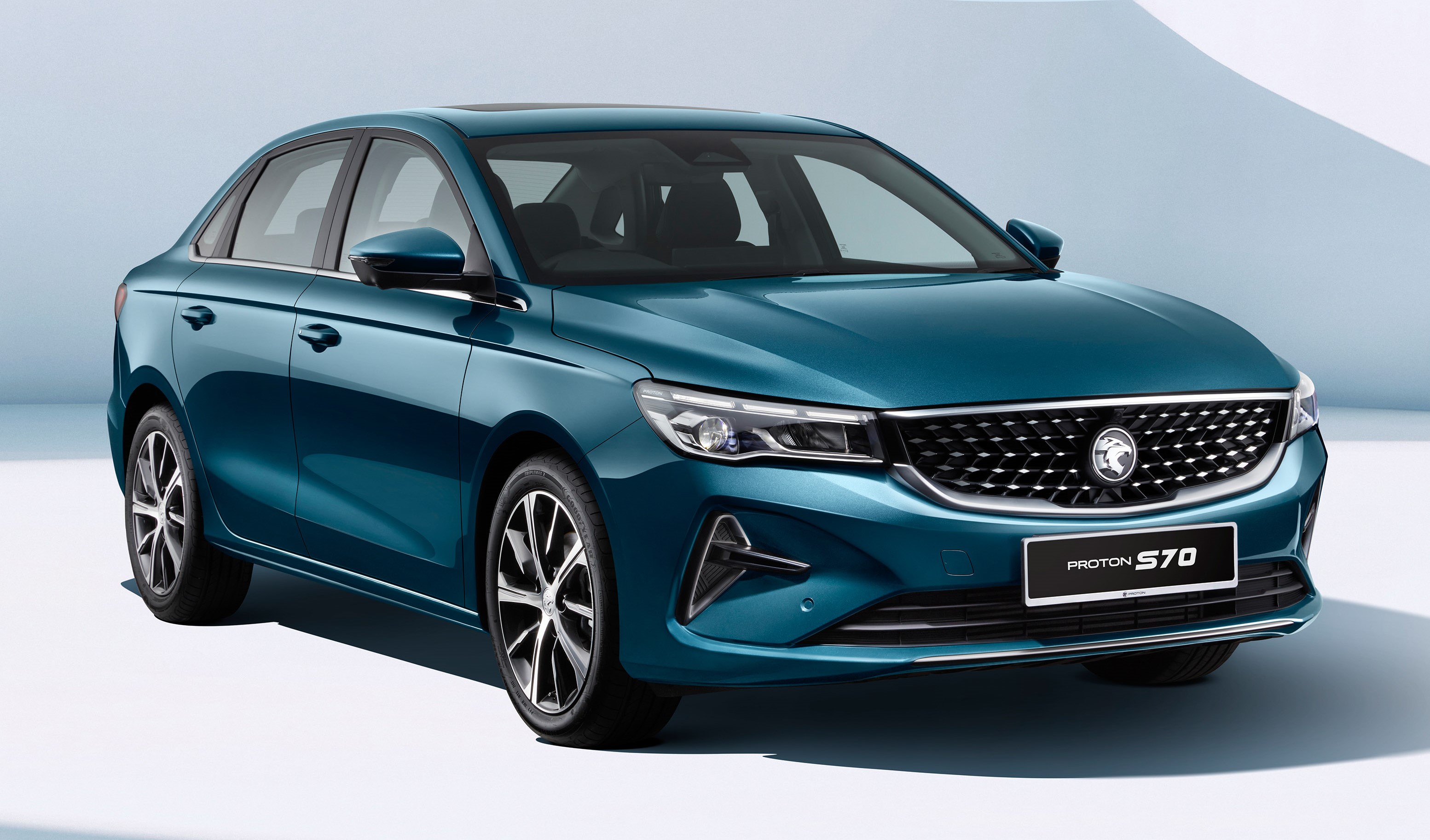 AMAZING PROTON S70 CAR PROTON FRONT LOGO EMBLEM COVER GARNISH PNP ...