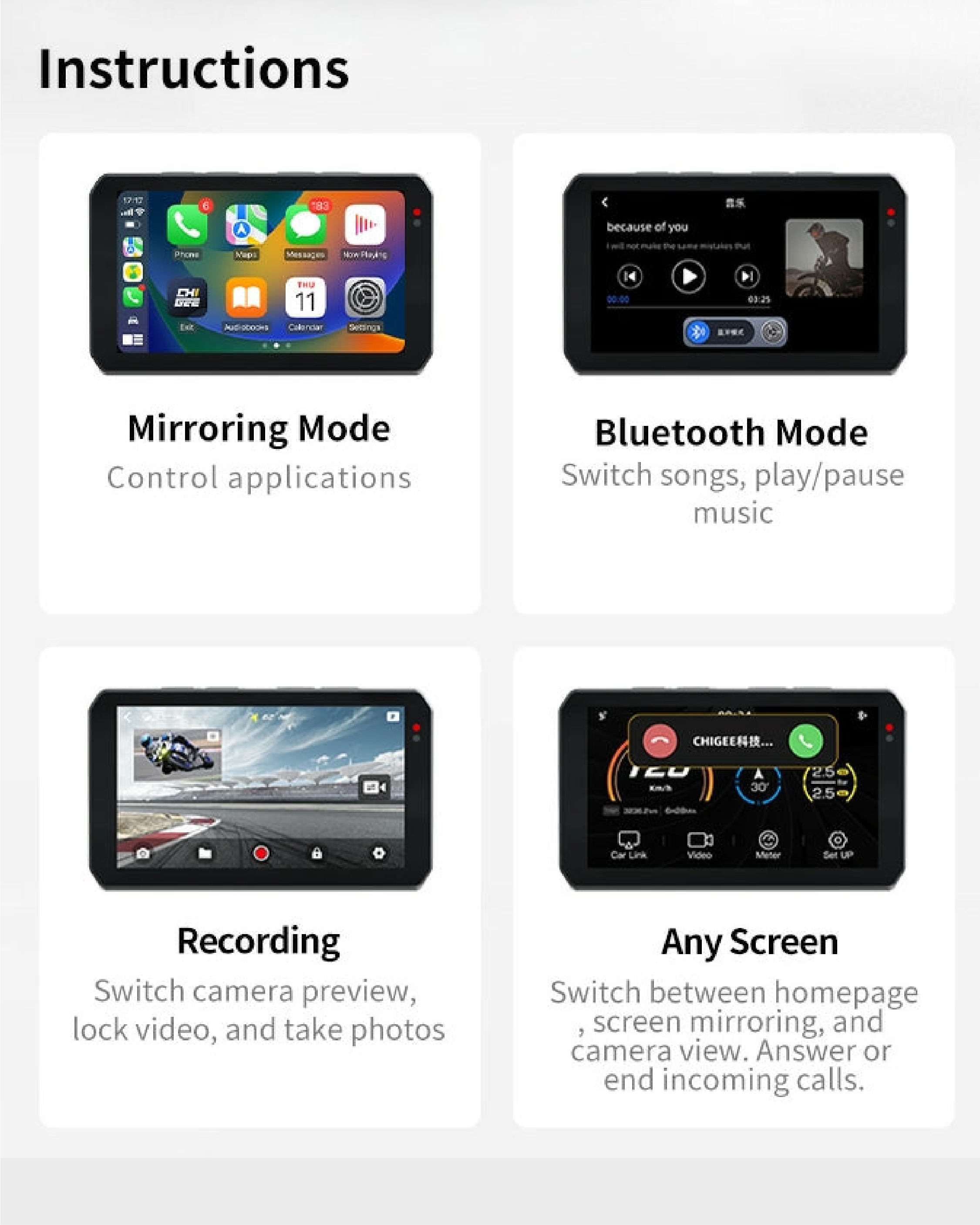CHIGEE SMART WIRELESS REMOTE CONTROLLER | Shopee Malaysia