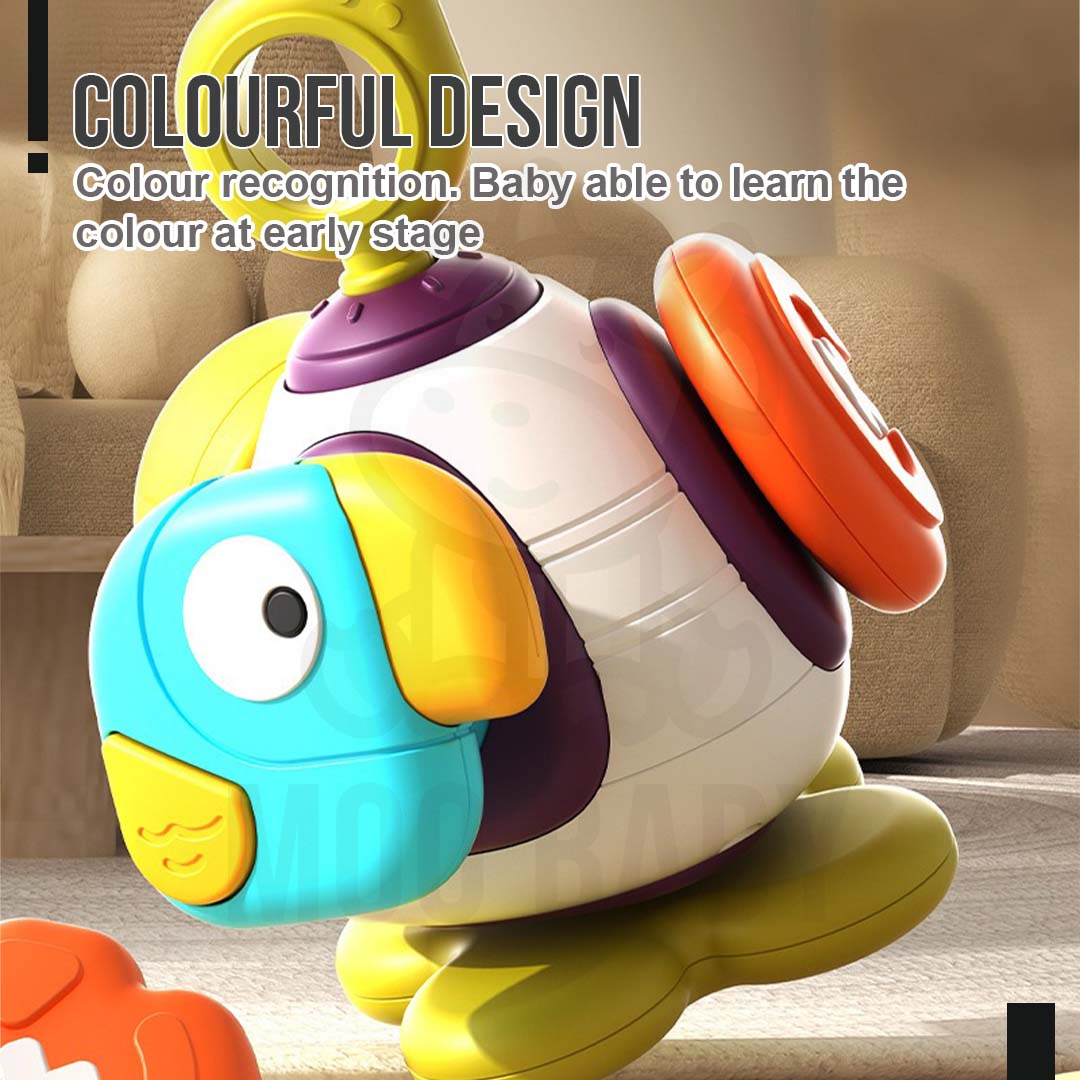 Moo Baby Toys Bird Busy Toy 6 Month Baby Toy Mainan Bayi 1 Tahun ...