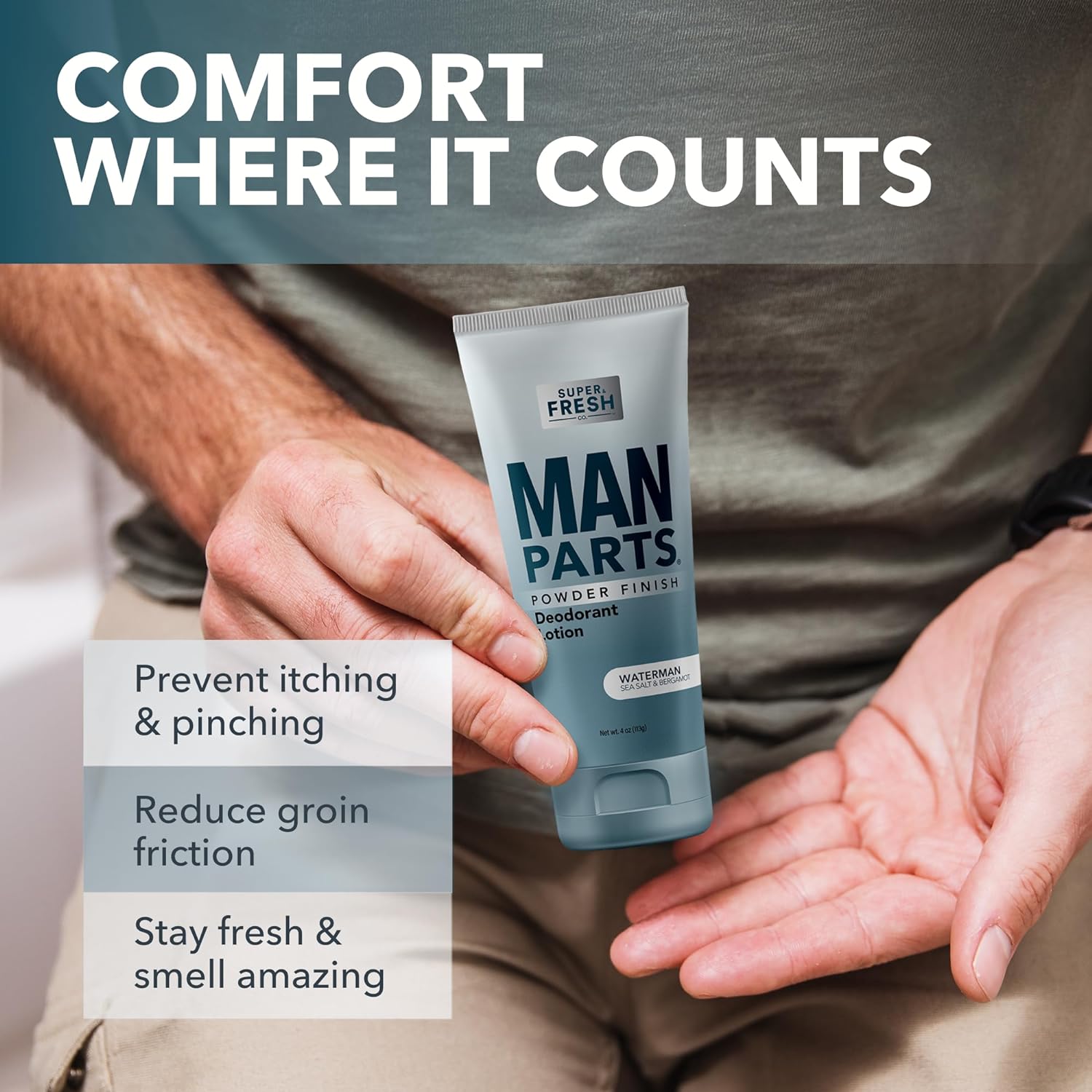 GENUINE Super Fresh Lady Parts | Man Parts Whole Body Deodorant ...