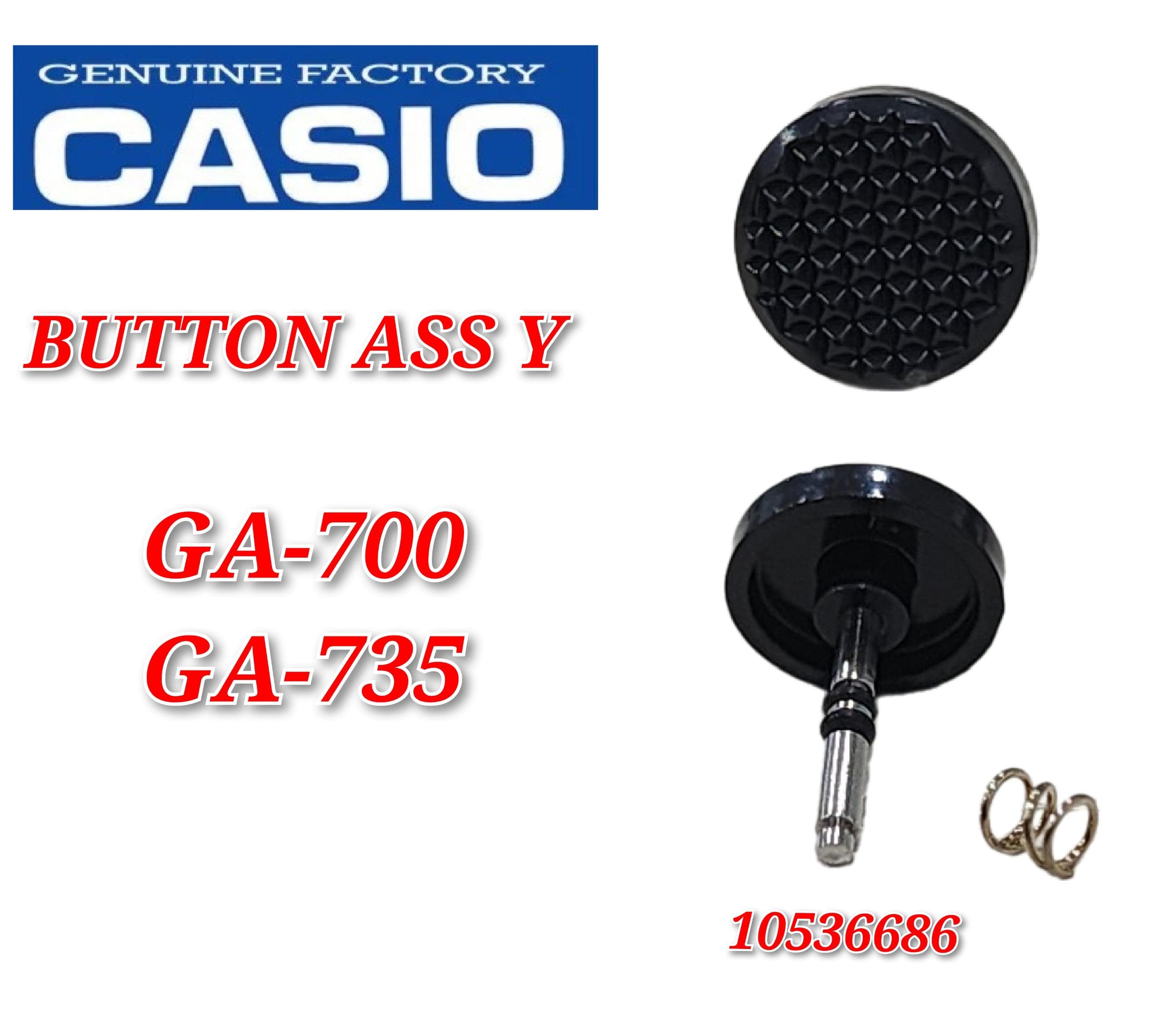Original Casio G-Shock GA-700 Replacement Parts - BUTTON ASS Y | Shopee ...