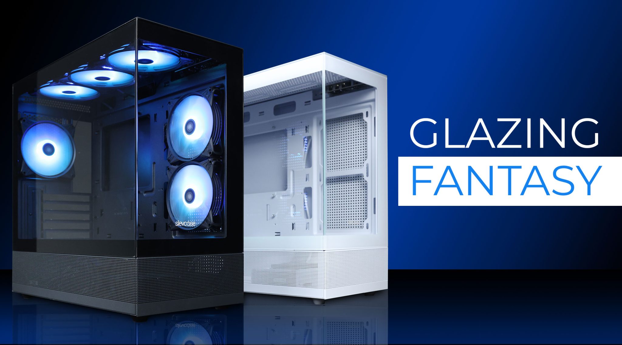 SLEV SlevCase GLAZING FANTASY | Micro ATX Tempered Glass Gaming PC ...