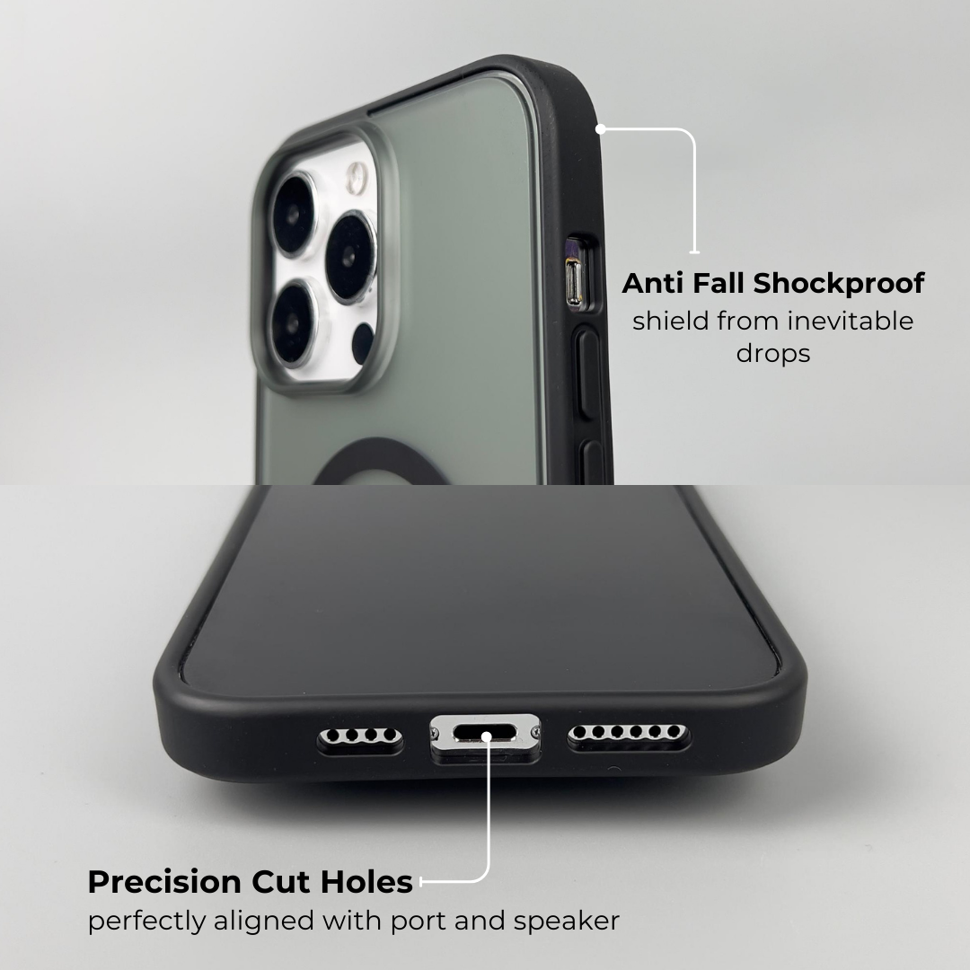 MojoSkins Charlie Magnetic Bumper Matte Casing Straight Side ...