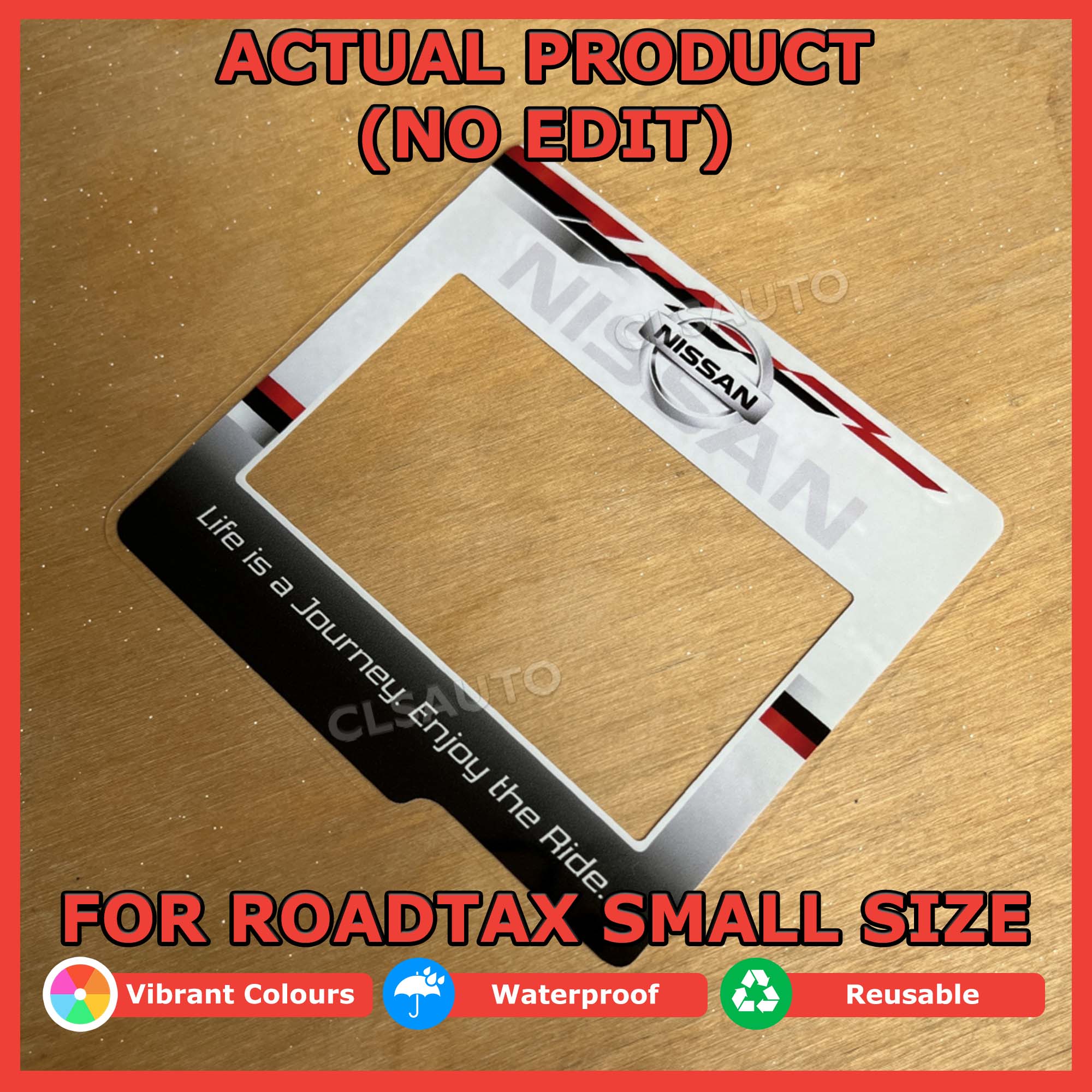 Nissan Roadtax Sticker Small Pelekat Rotex Kereta Rotax Cover Casing ...