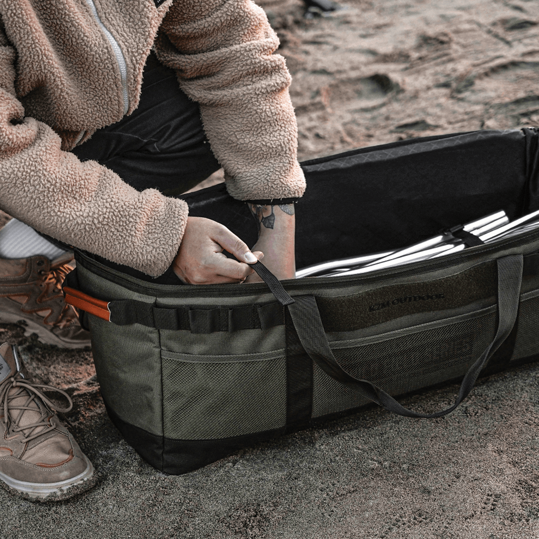 KZM Field Multi Pole Bag – Heavy-Duty Storage for Tent Poles (Fits ...