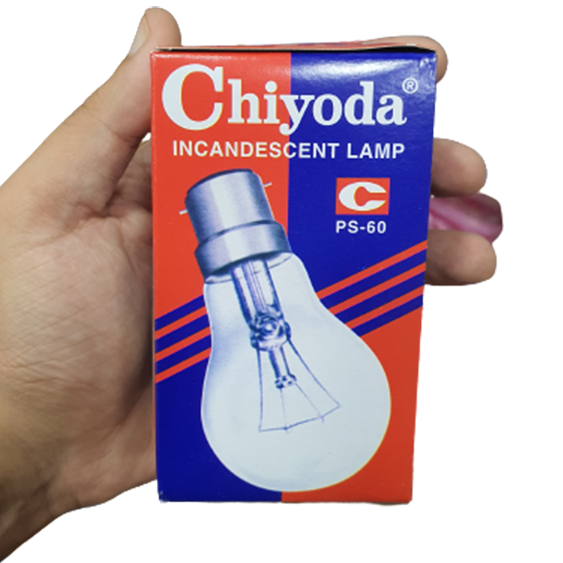 Chiyoda Light Bulb 25W / 40W / 60W / 100W B22 Pin Type or E27 Screw ...