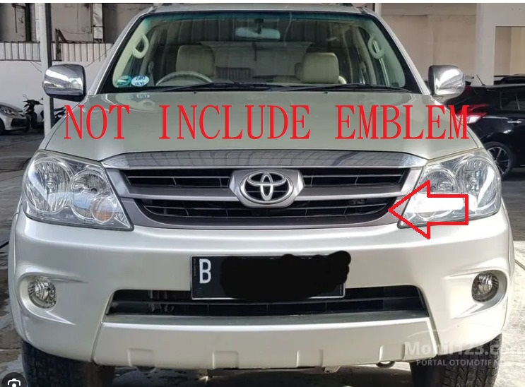 TOYOTA FORTUNER TGN51 2005 FRONT GRILLE SARONG DEPAN NEW | Shopee Malaysia