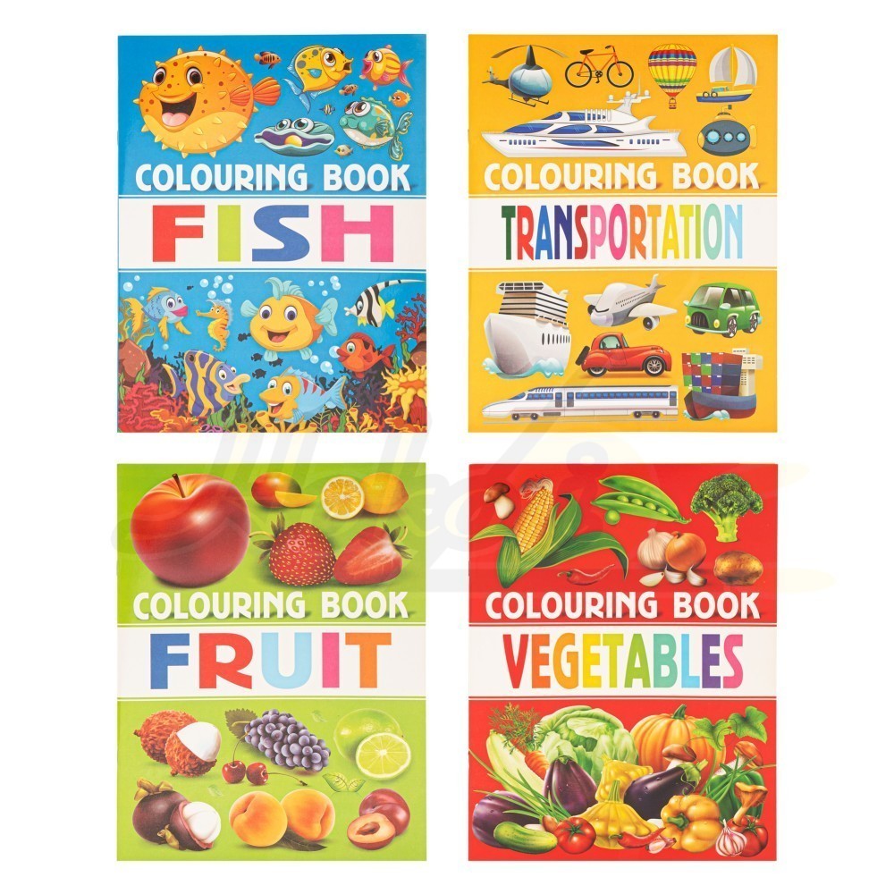 Colouring Books For Kids Early Learning Books Children Coloring Book ...
