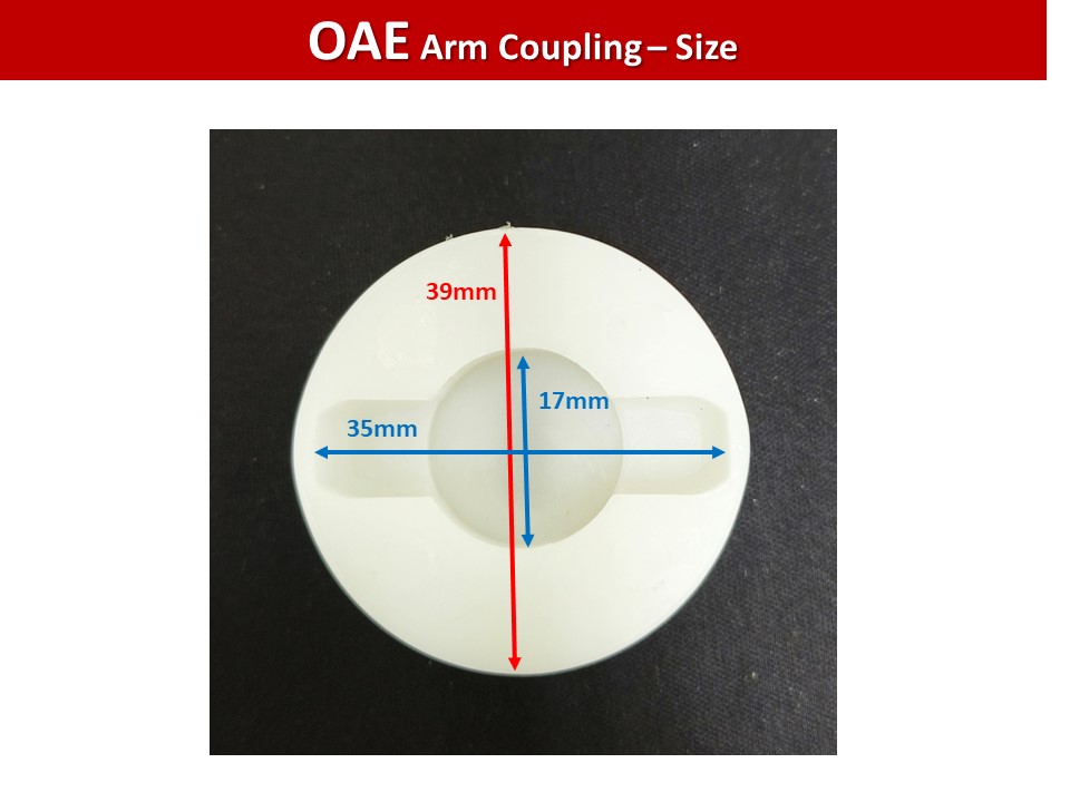 OAE 333A / E8 Autogate Mini Motor Accessories - OAE / E8 Arm Coupling ...
