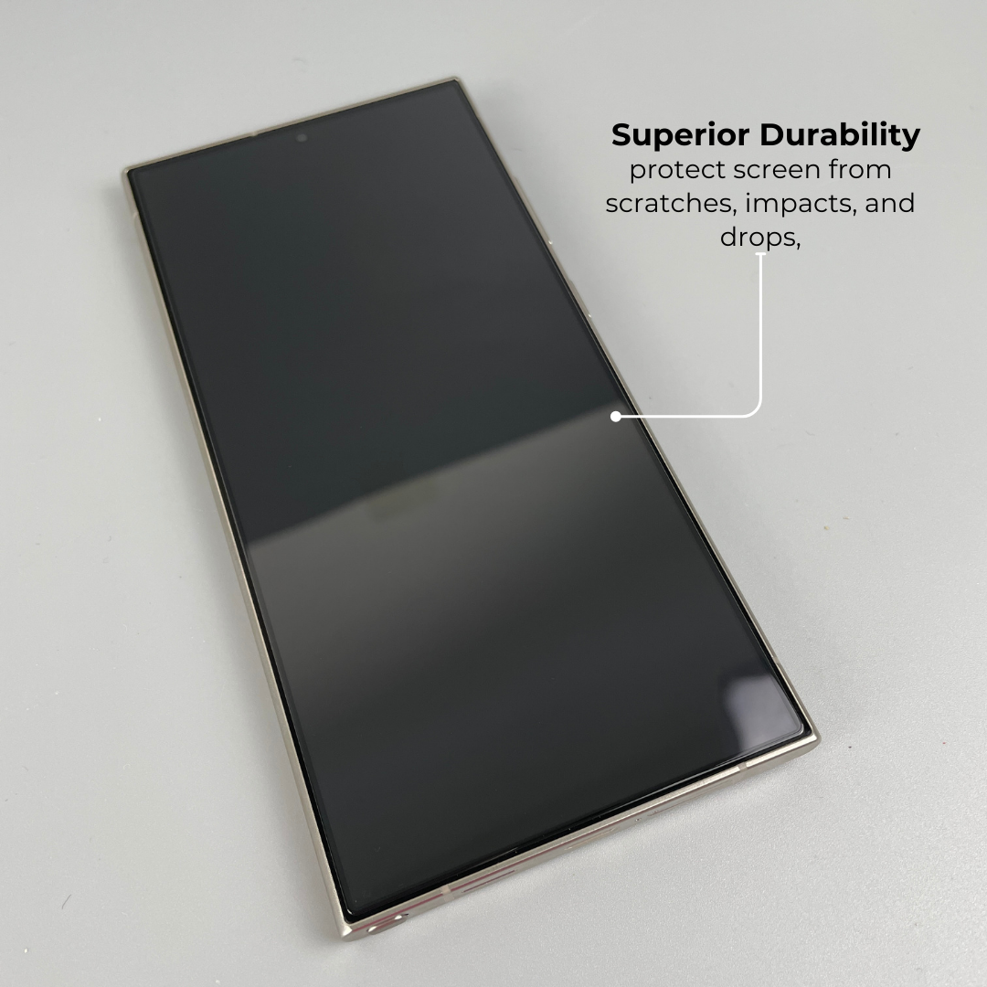 MOJOSKINS Self Installation Tempered Glass Clear Screen Protector ...