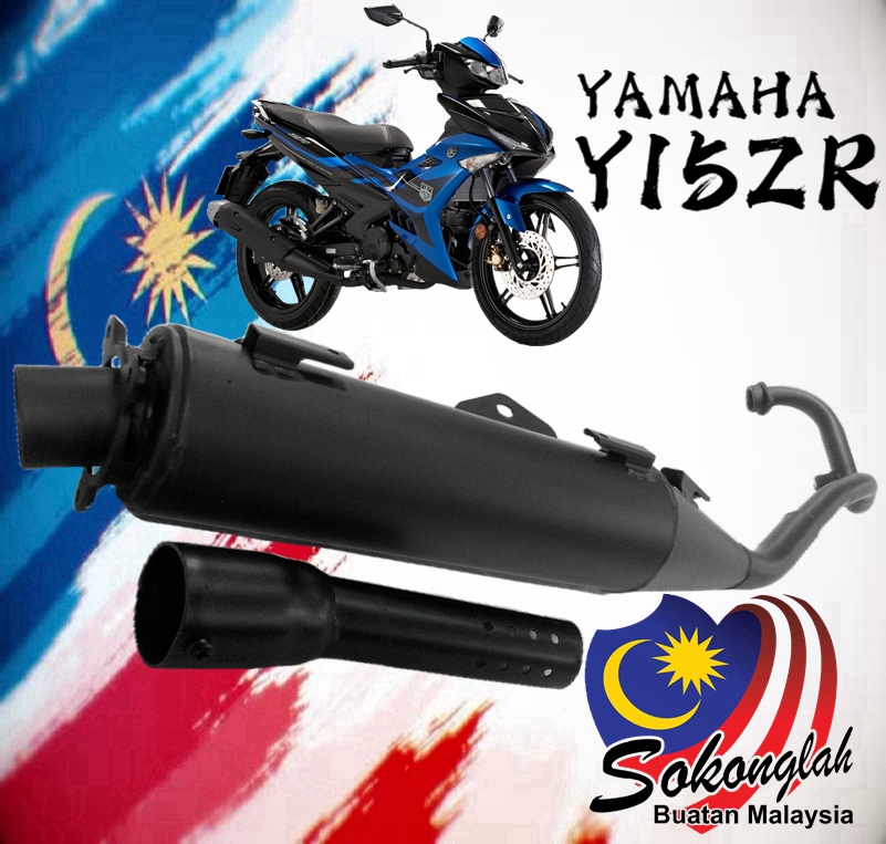 YAMAHA Y15 Y15ZR YSUKU 32MM STD OPEN RACING EXHAUST EPOWER BERANG ...