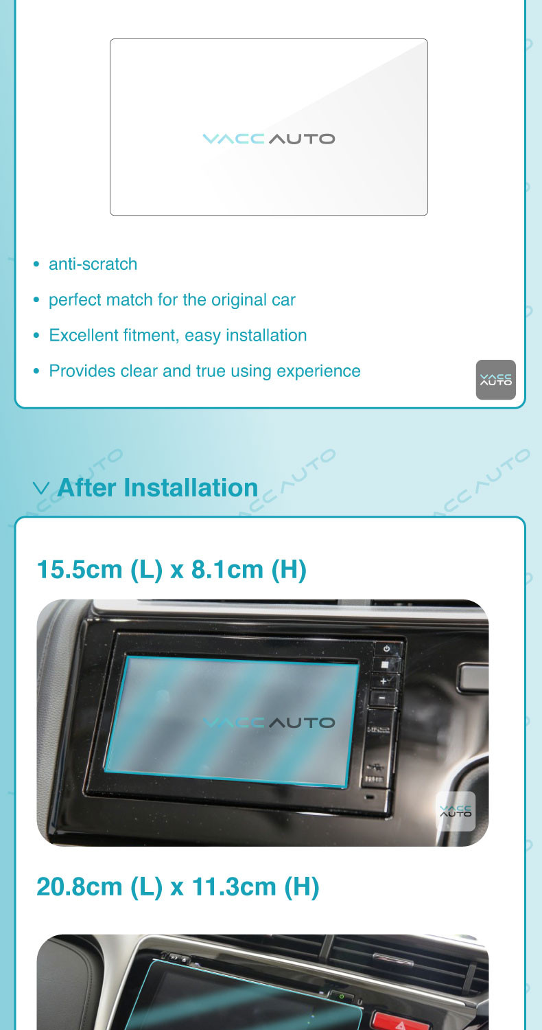 Honda City GM6 T9A 6th Head Unit Screen Center Console Multimedia ...