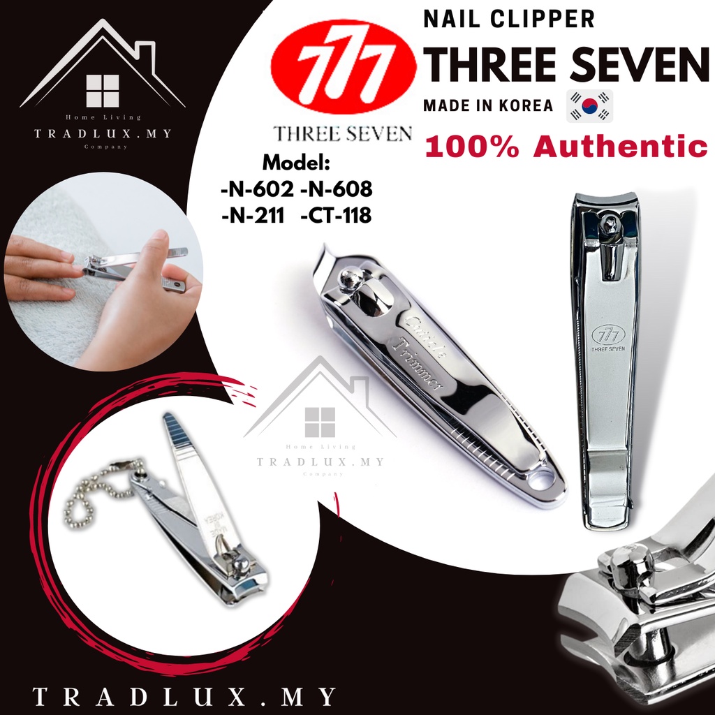 Tradlux 777 Nail Clipper /Pemotong KUKU (AUTHENTIC Made in Korea ...