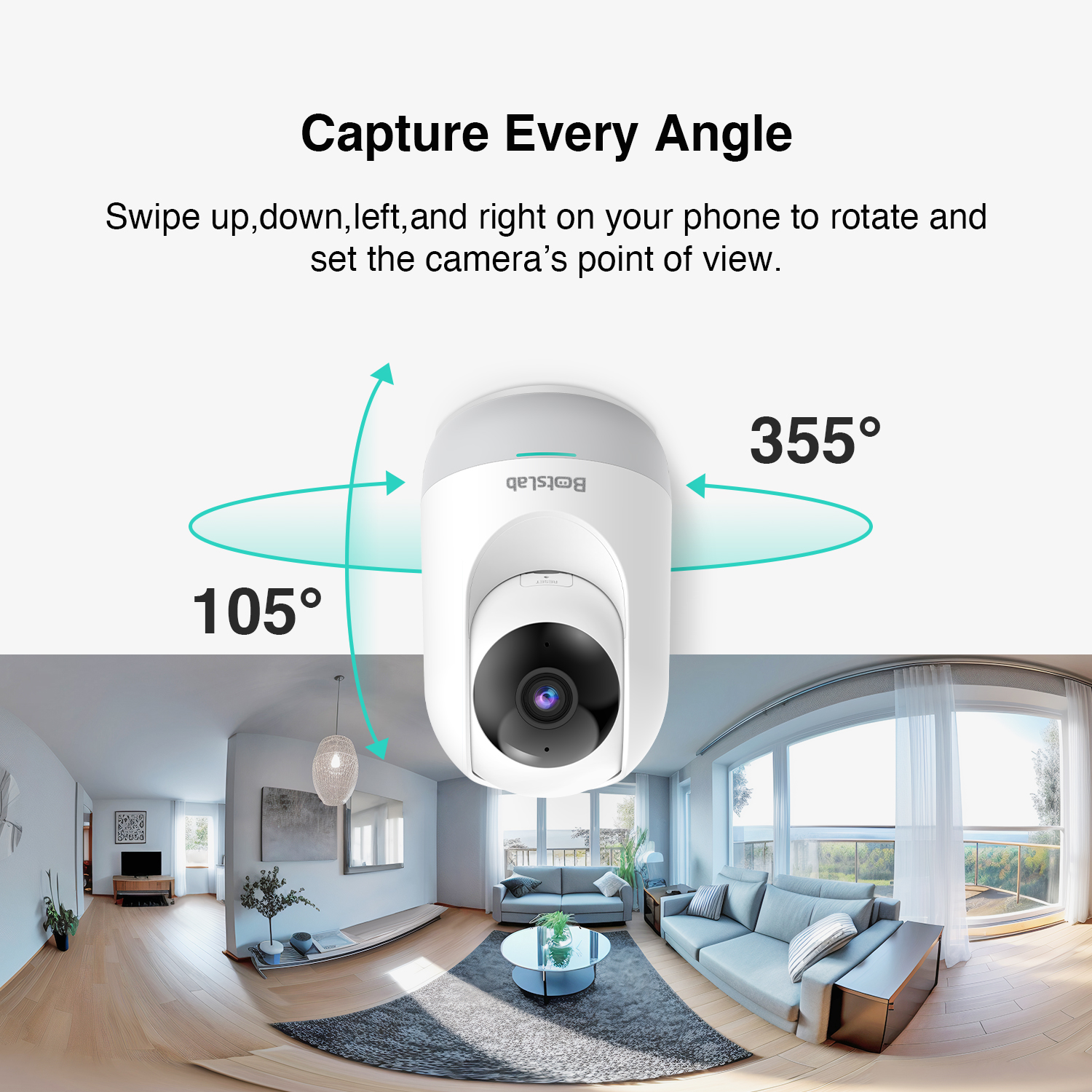 Botslab Indoor Cam 2 C211 2K Wi-Fi Smart Pan Tilt Camera | Shopee Malaysia