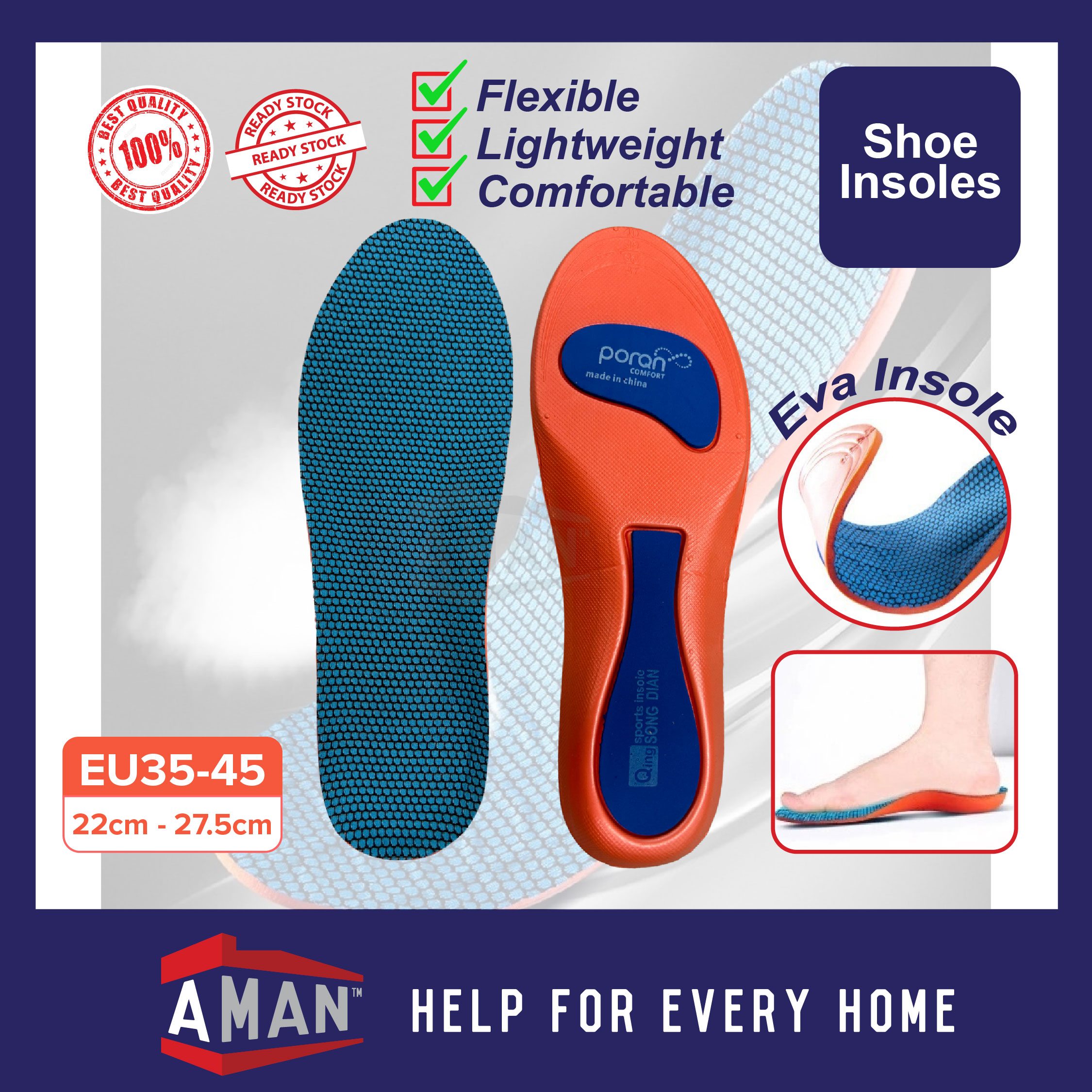 Orthotic Insole Arch Support Flatfoot Running Insoles for Shoes Sole Orthopedic Insoles For Feet ...