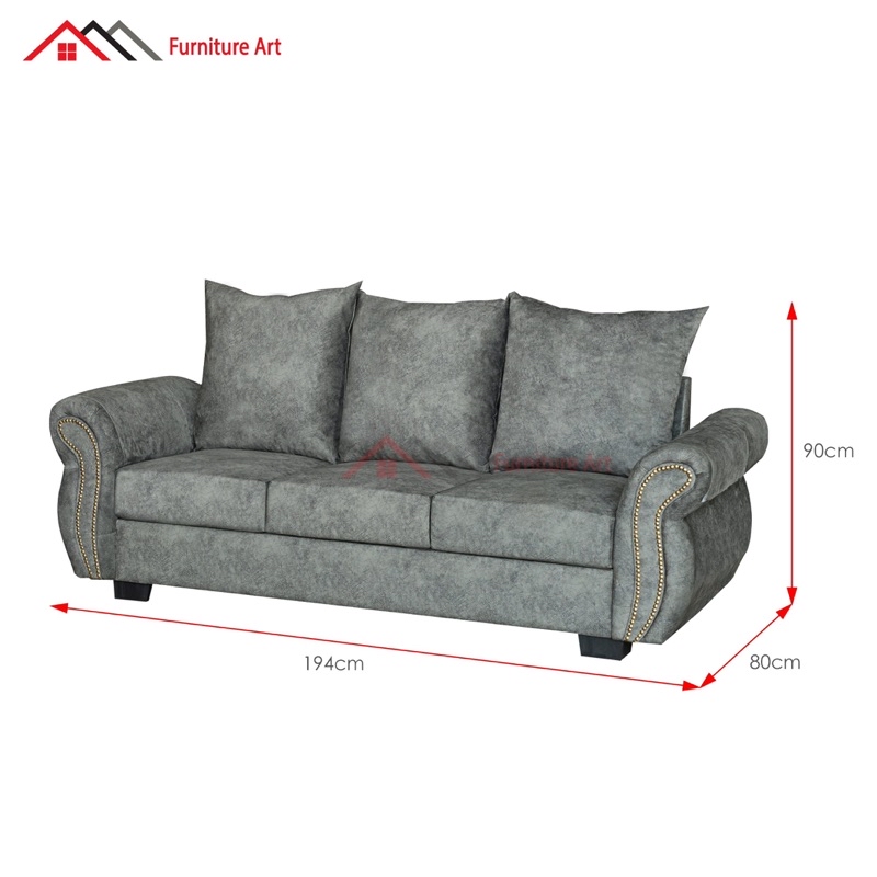 Furniture Art Design 2+3 Seater Sofa Set / Sofa Murah Set / 3 Seater ...