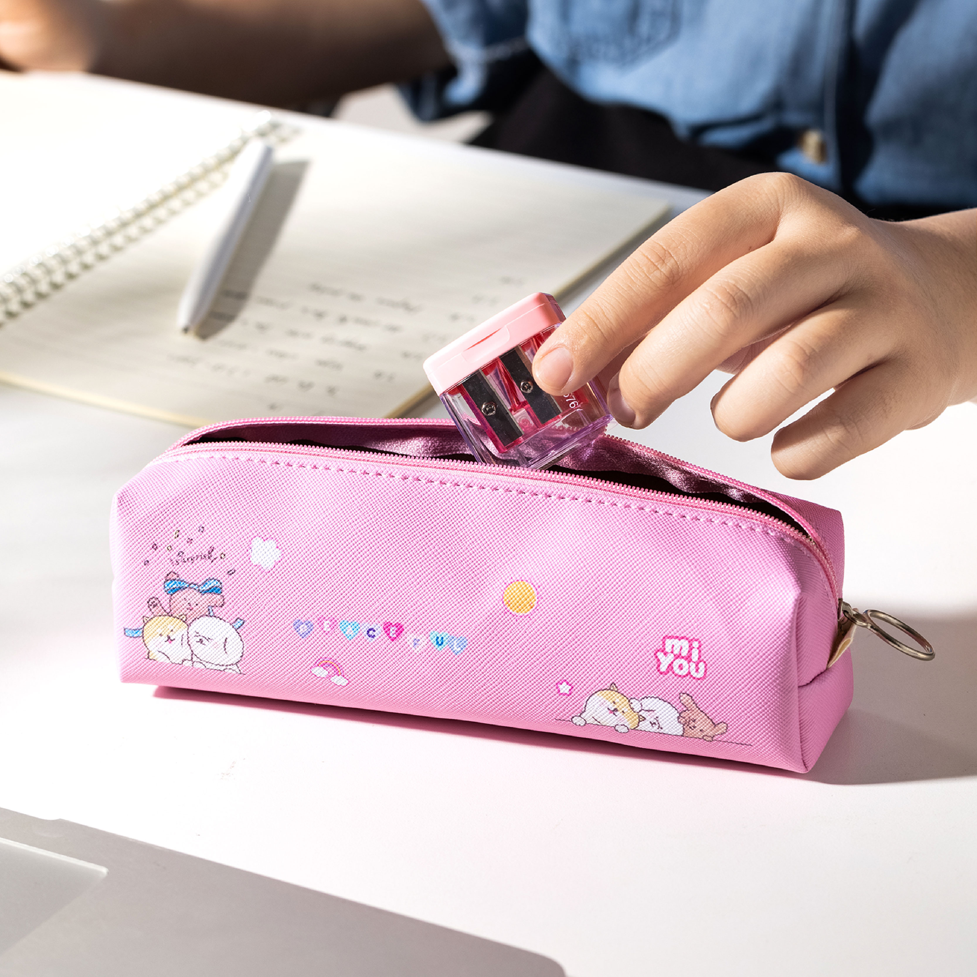 Deli MiYou Series Pencil Pouch/Mi You Pencil Case Cute Pastel Color ...