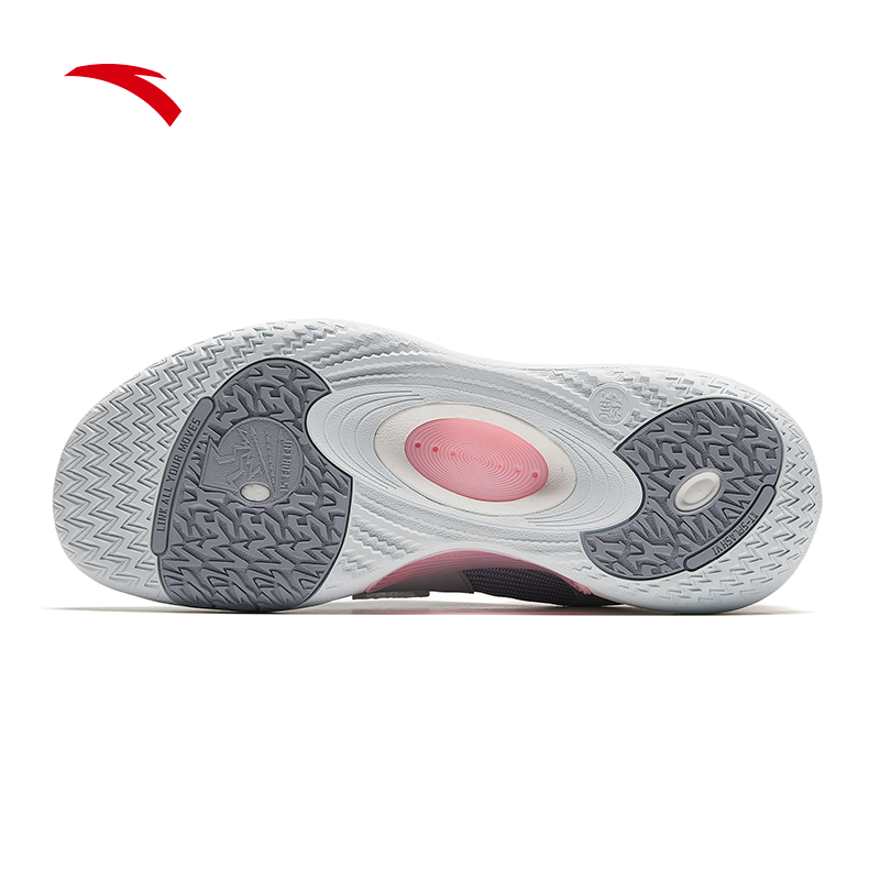 ANTA Men Splash 6 Basketball Shoes 1124B1108-3- Paper White/Cloud Grey ...