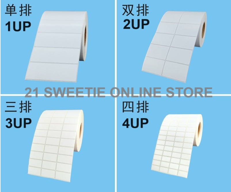 Premium Blank Barcode Label 100x150mm Sticker 100x150 Avery AP Strong ...