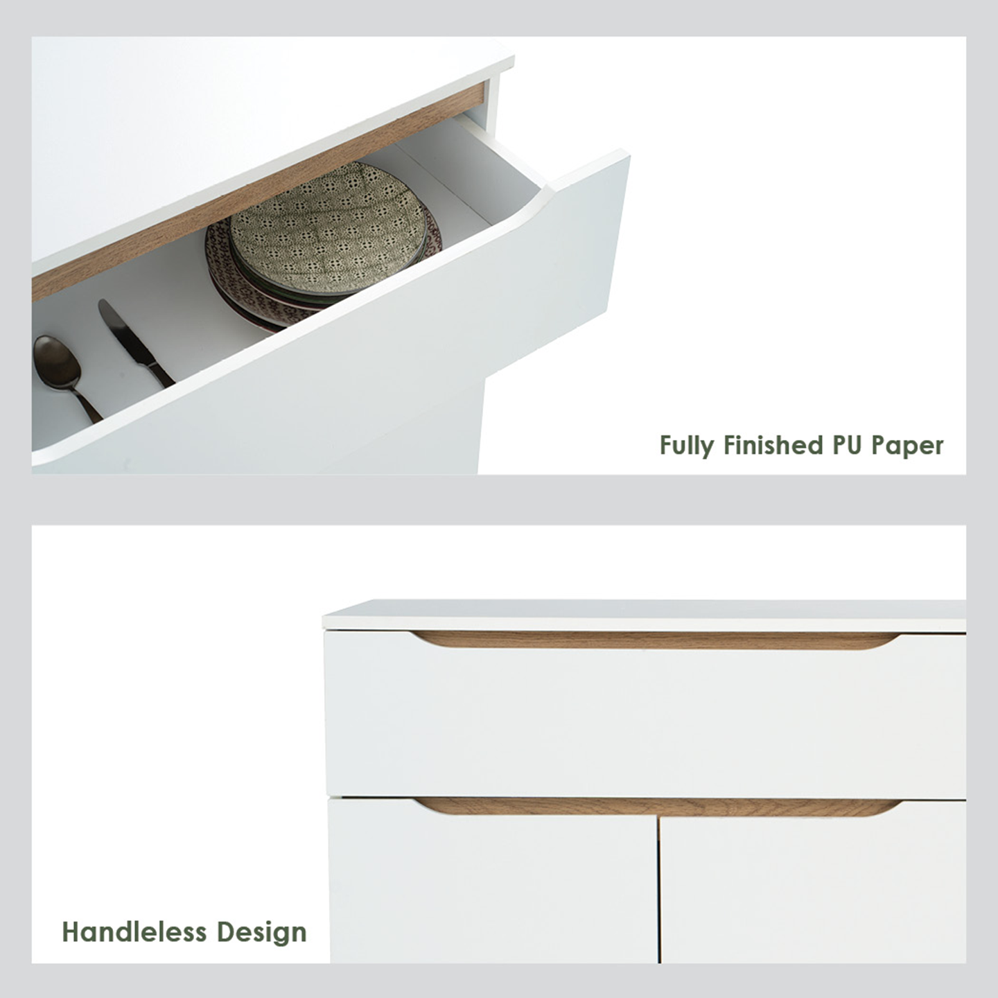 HOMATRIX Chest Drawer Cabinet Living Room Storage Cabinet Kabinet Laci ...