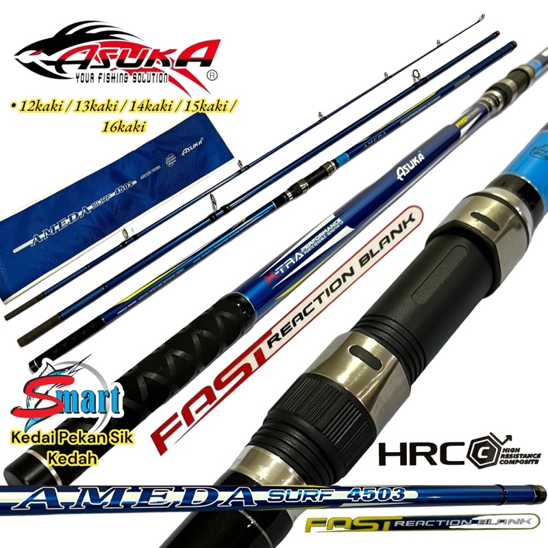 ** ASUKA AMEDA SURF FISHING ROD (SPINNING) ASUKA AMEDA SURF ROD TIP TOP ...